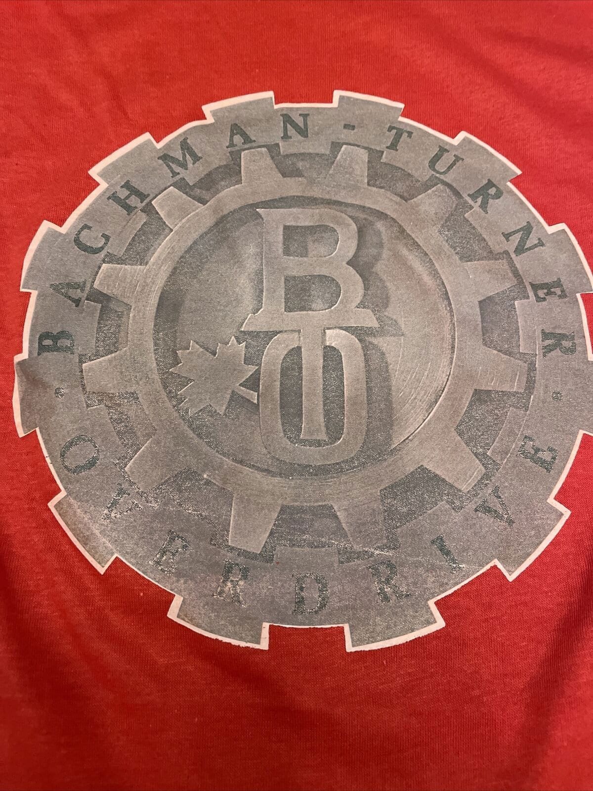 Vintage 1973 Bto Bachman Turner Overdrive Rock Band Red Muscle Tshirt M - Etsy