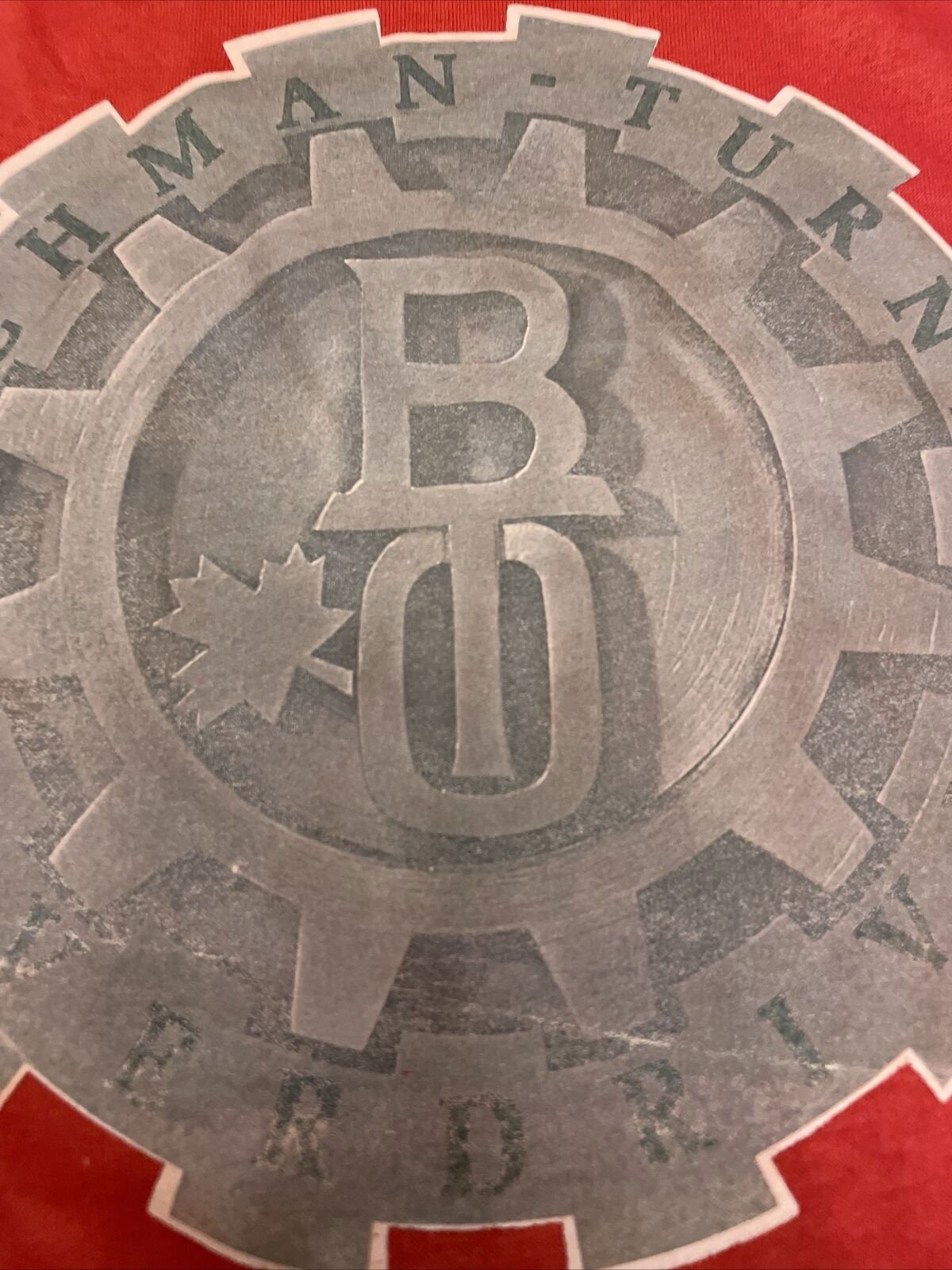 Vintage 1973 Bto Bachman Turner Overdrive Rock Band Red Muscle Tshirt M - Etsy