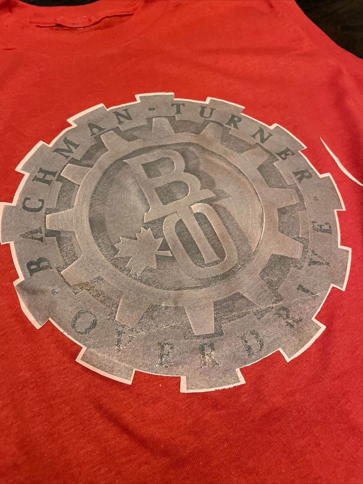 Vintage 1973 Bto Bachman Turner Overdrive Rock Band Red Muscle Tshirt M - Etsy