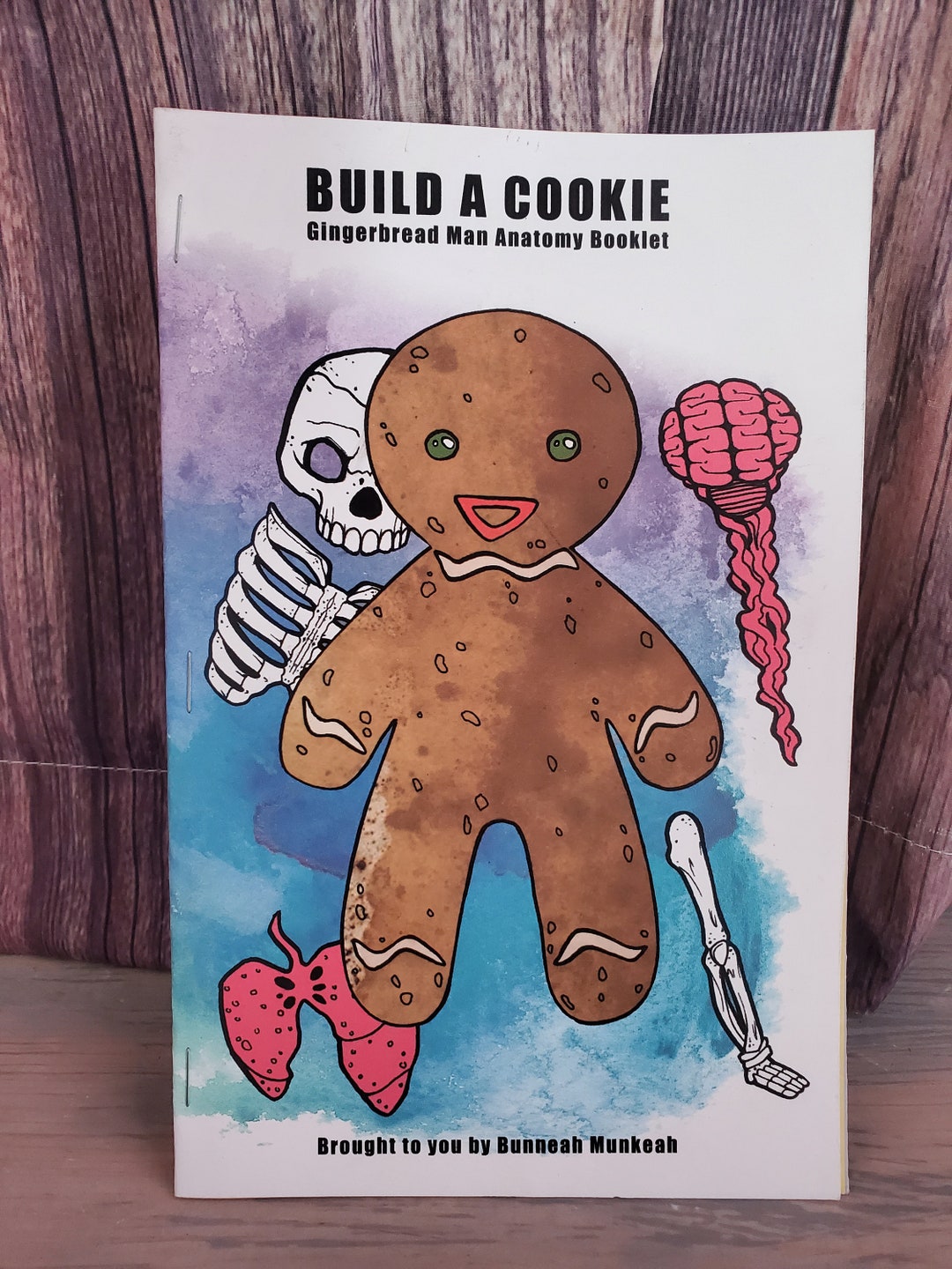 Gingerbread Man Anatomy Booklet - Etsy