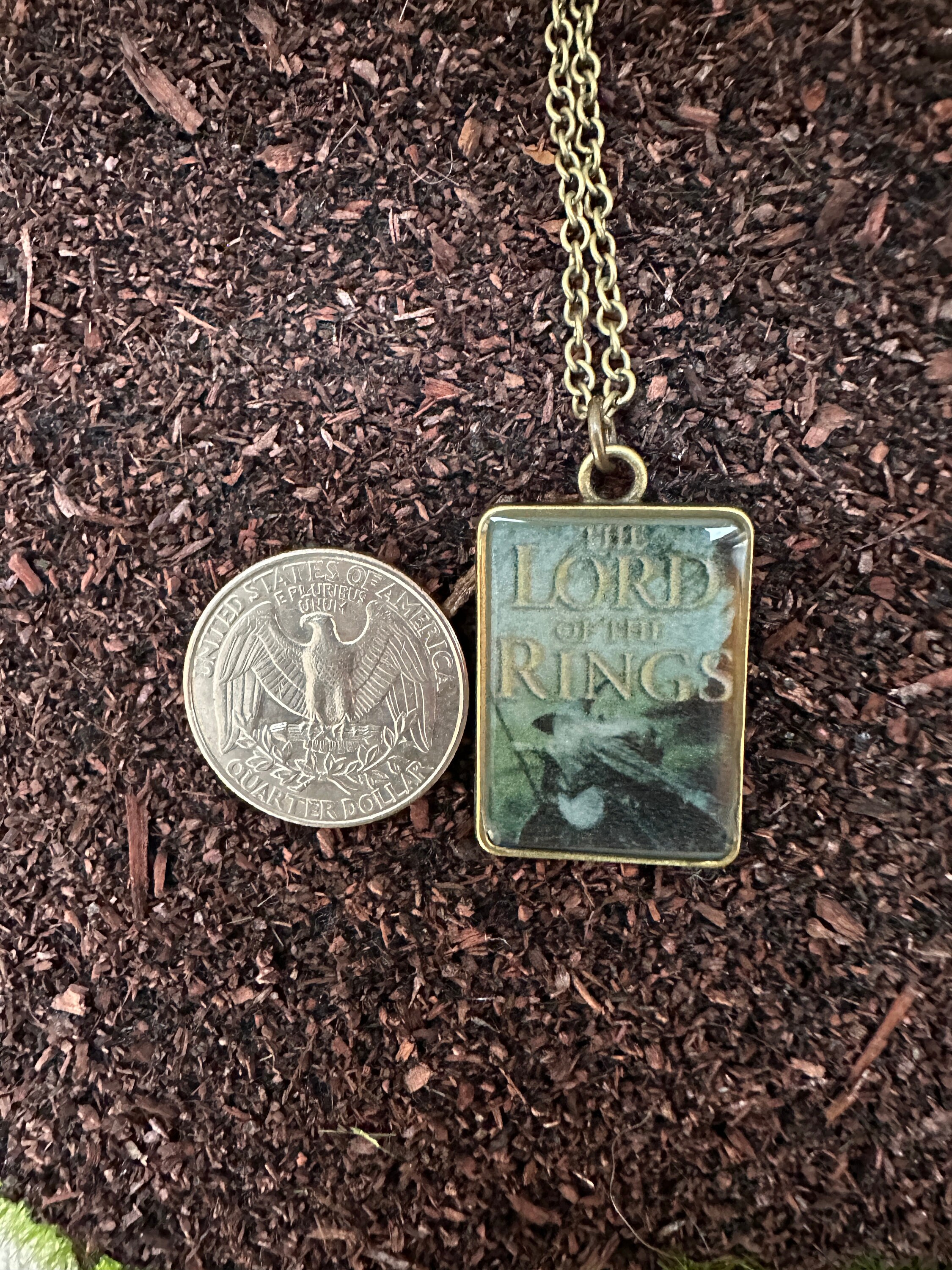 The Lord of the Rings Themed, Gandalf Resin Necklace - Etsy