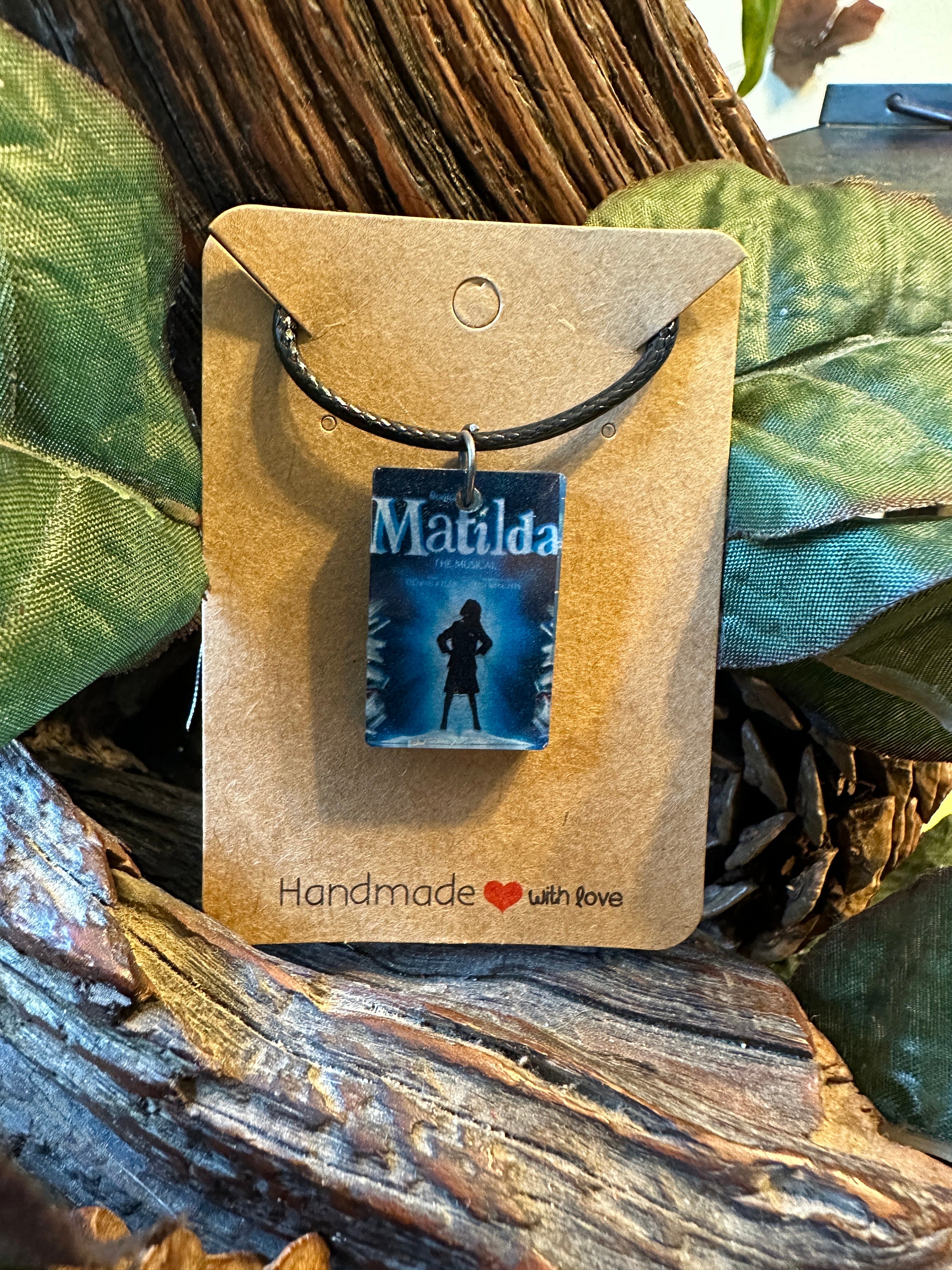 Matilda the Musical Themed Resin Necklace - Etsy