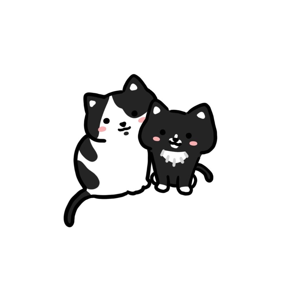 Pet Portrait Cute Pet Drawing Chibi Pet Illustration Kawaii - Etsy