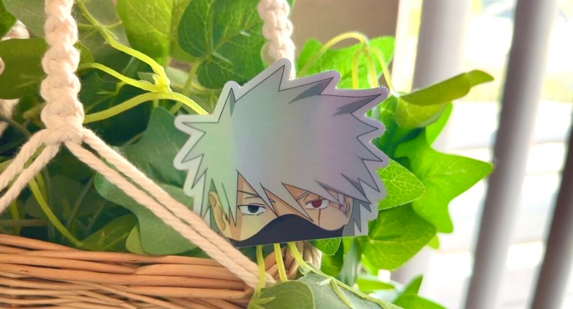 Copycat Ninja Anime Peeker Sticker - Etsy