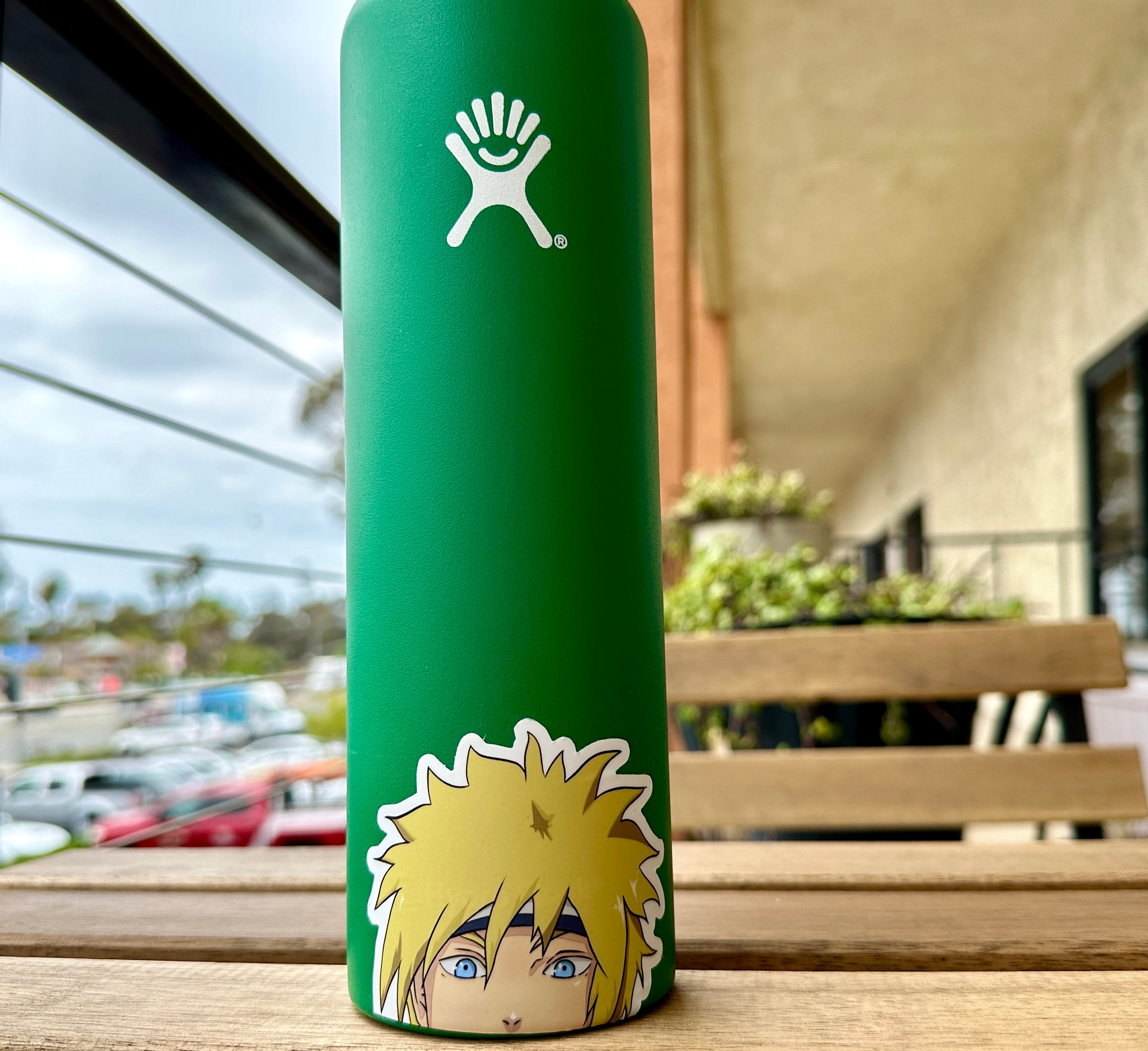 Flash Ninja Anime Peeker Sticker - Etsy