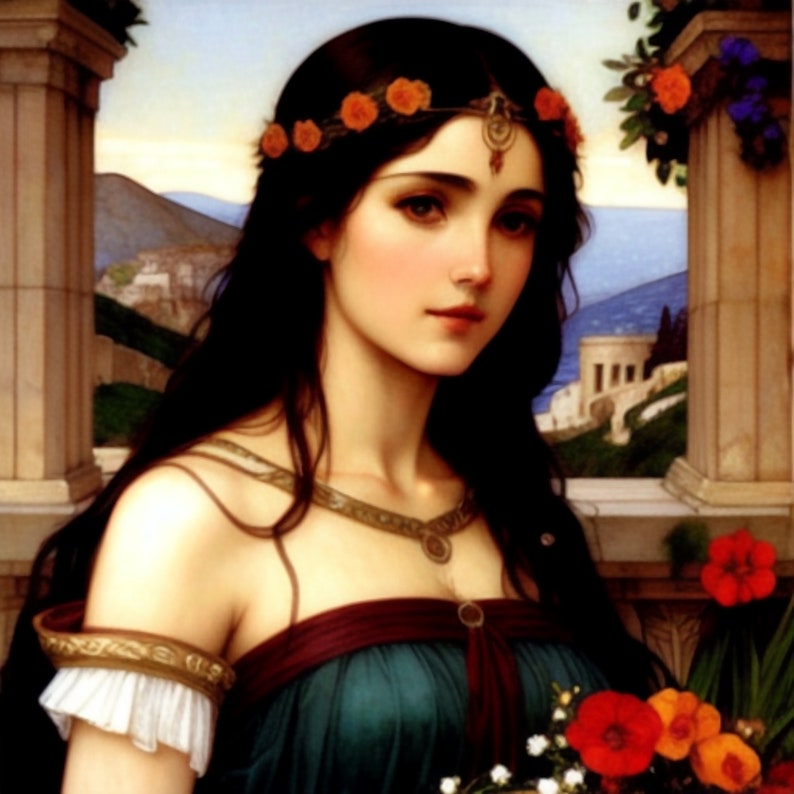 Printable/digital Gallery of Greek Mythological Women - Etsy