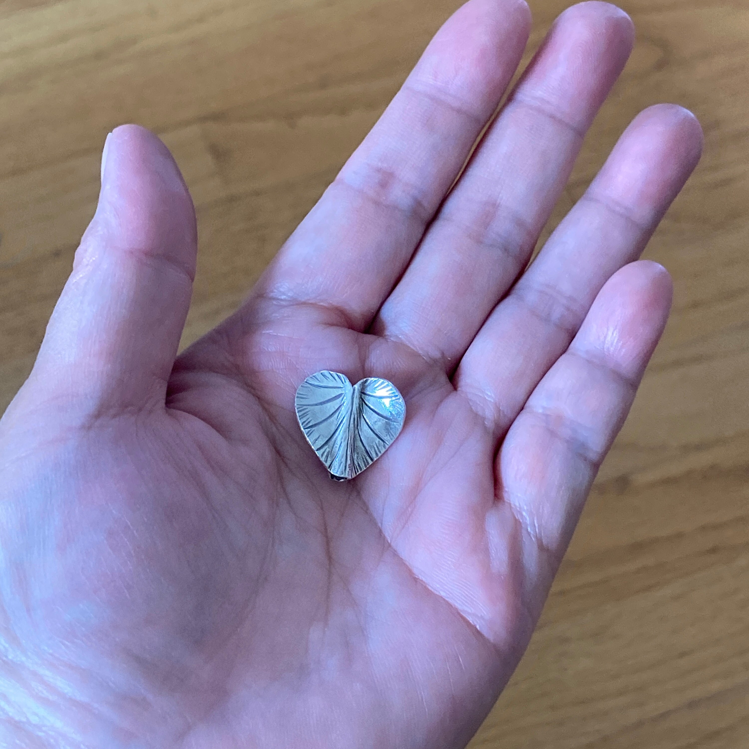 Silver Leaf Bead Hill Tribe Style Jewelry Making Accessories - Etsy