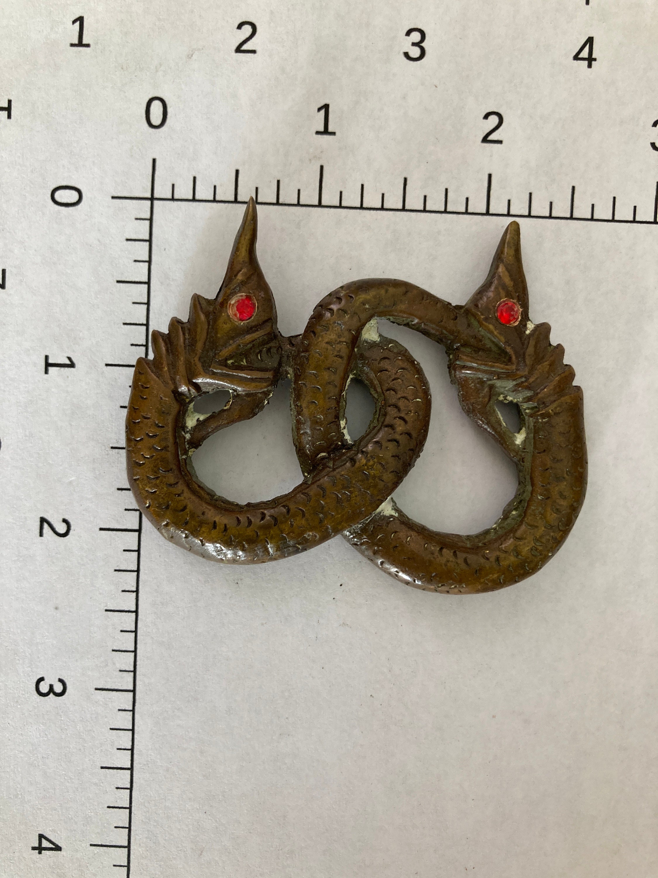 Naga Infinite Snake Amulet Serpent Figurine - Etsy