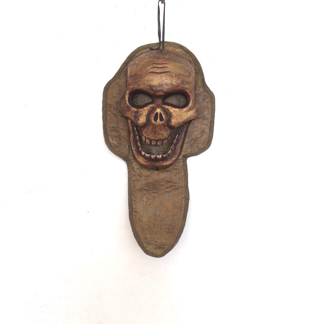 Citipati Skull Mask Tibetan Wall Art Decor - Etsy