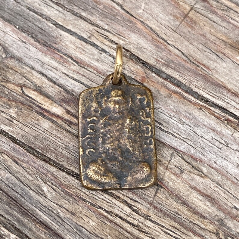 Temple Buddhist Monk Pendant Amulet Yoga Jewelry - Etsy