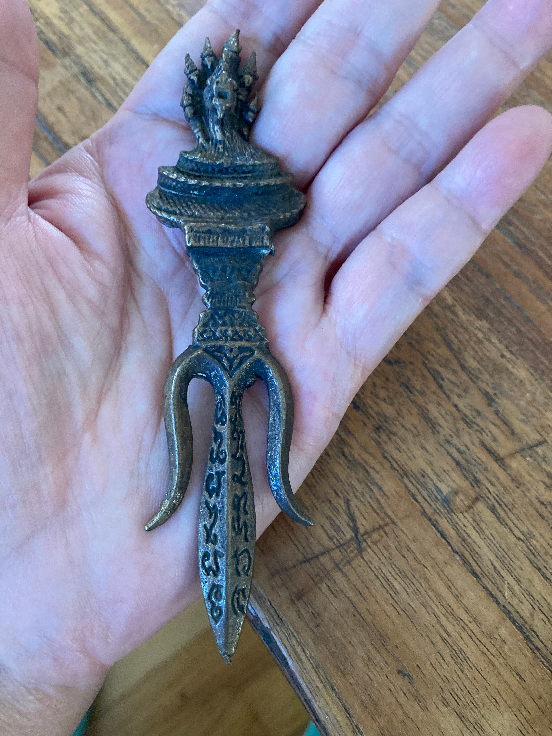 Tibetan Phurba Naga Deity Ritual Sword - Etsy