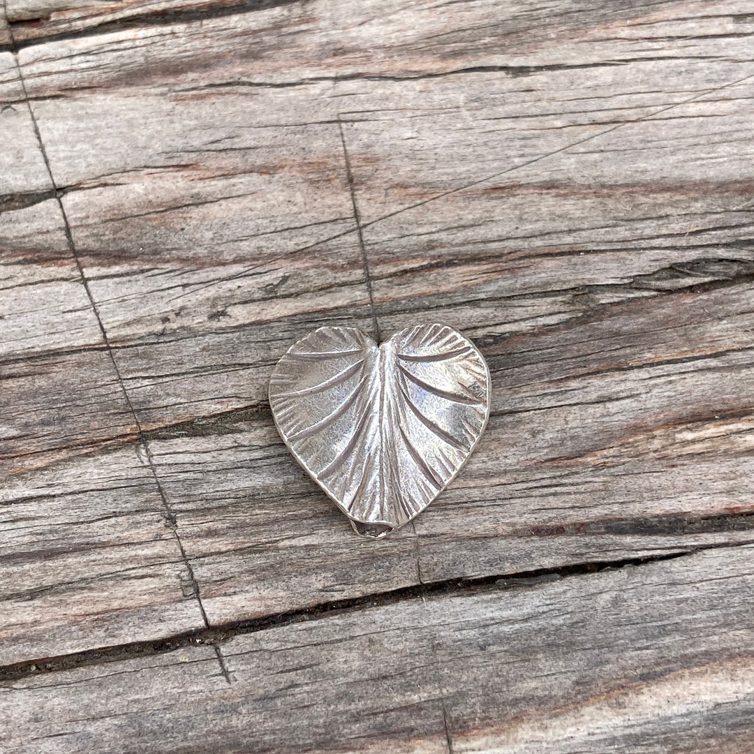 Silver Leaf Bead Hill Tribe Style Jewelry Making Accessories - Etsy