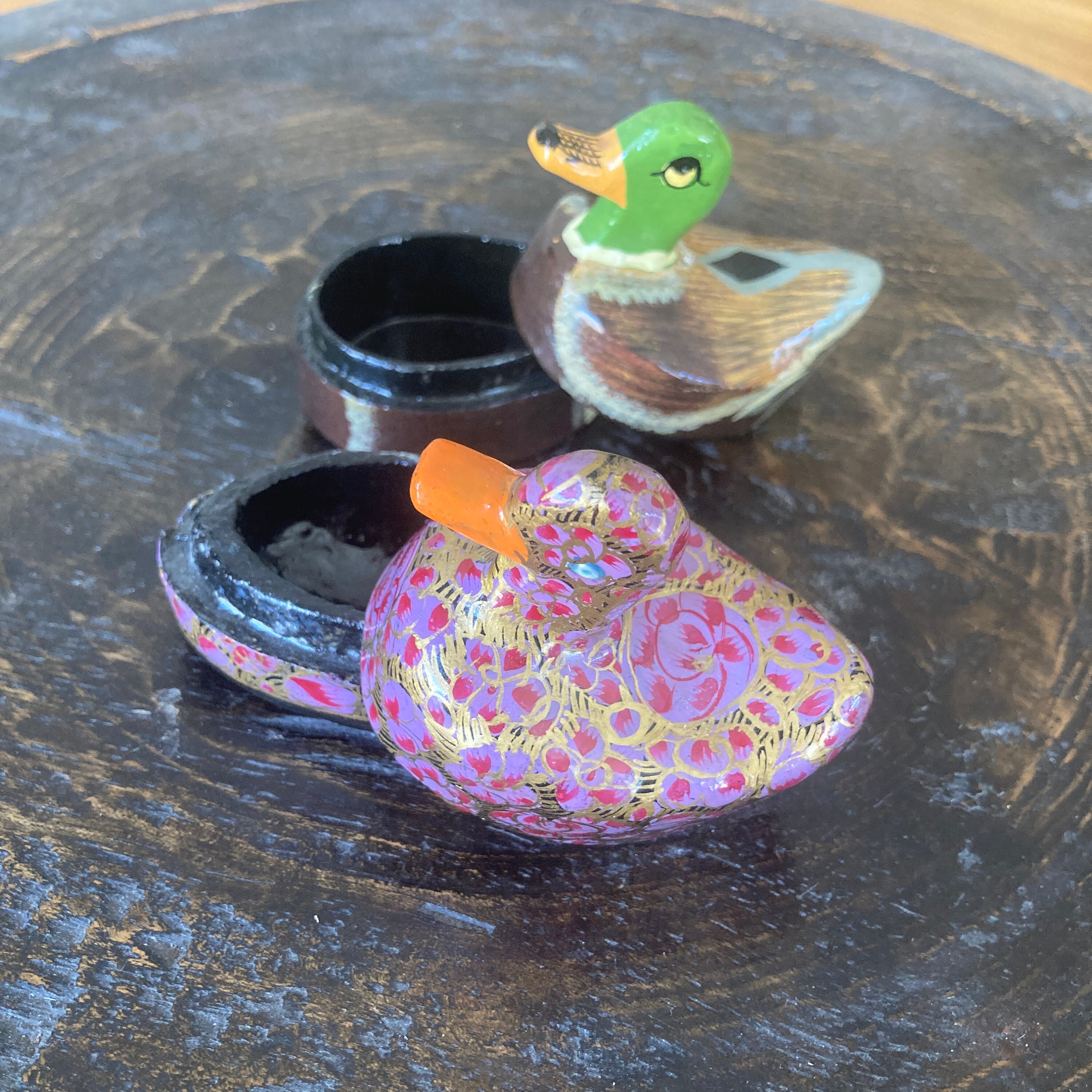 Paper Mache Duck Box Figurine Home Decor - Etsy