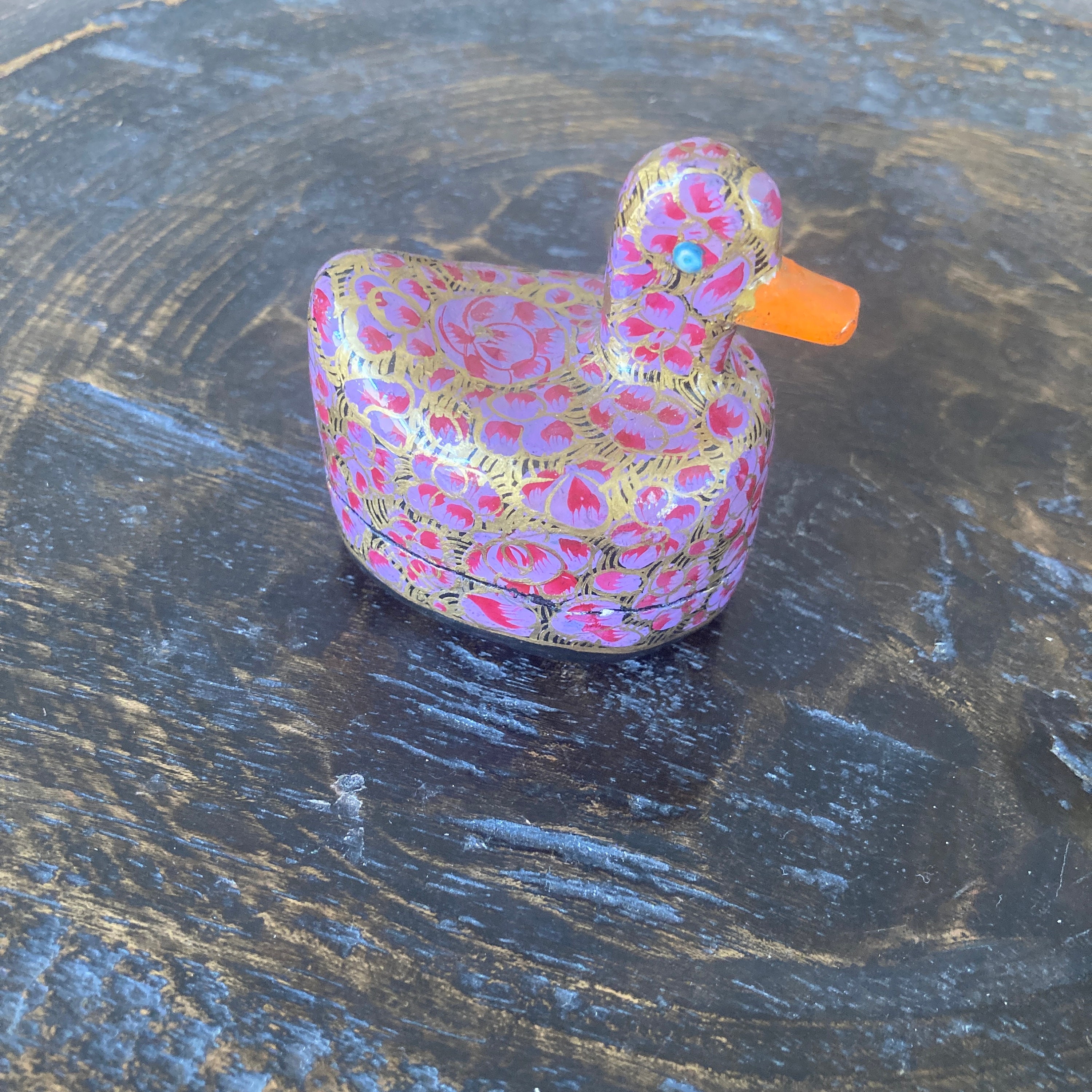 Paper Mache Duck Box Figurine Home Decor - Etsy