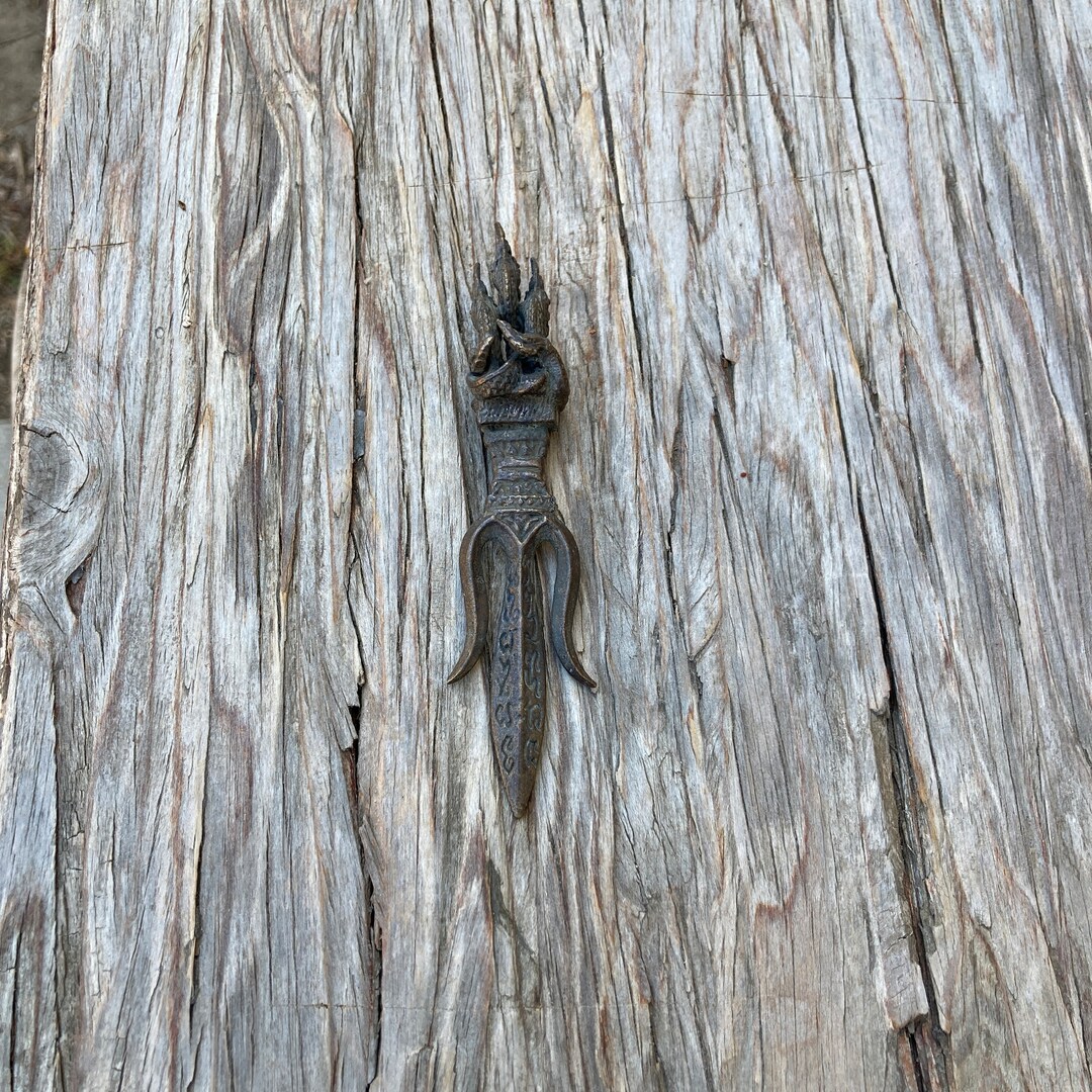 Tibetan Phurba Naga Deity Ritual Sword - Etsy