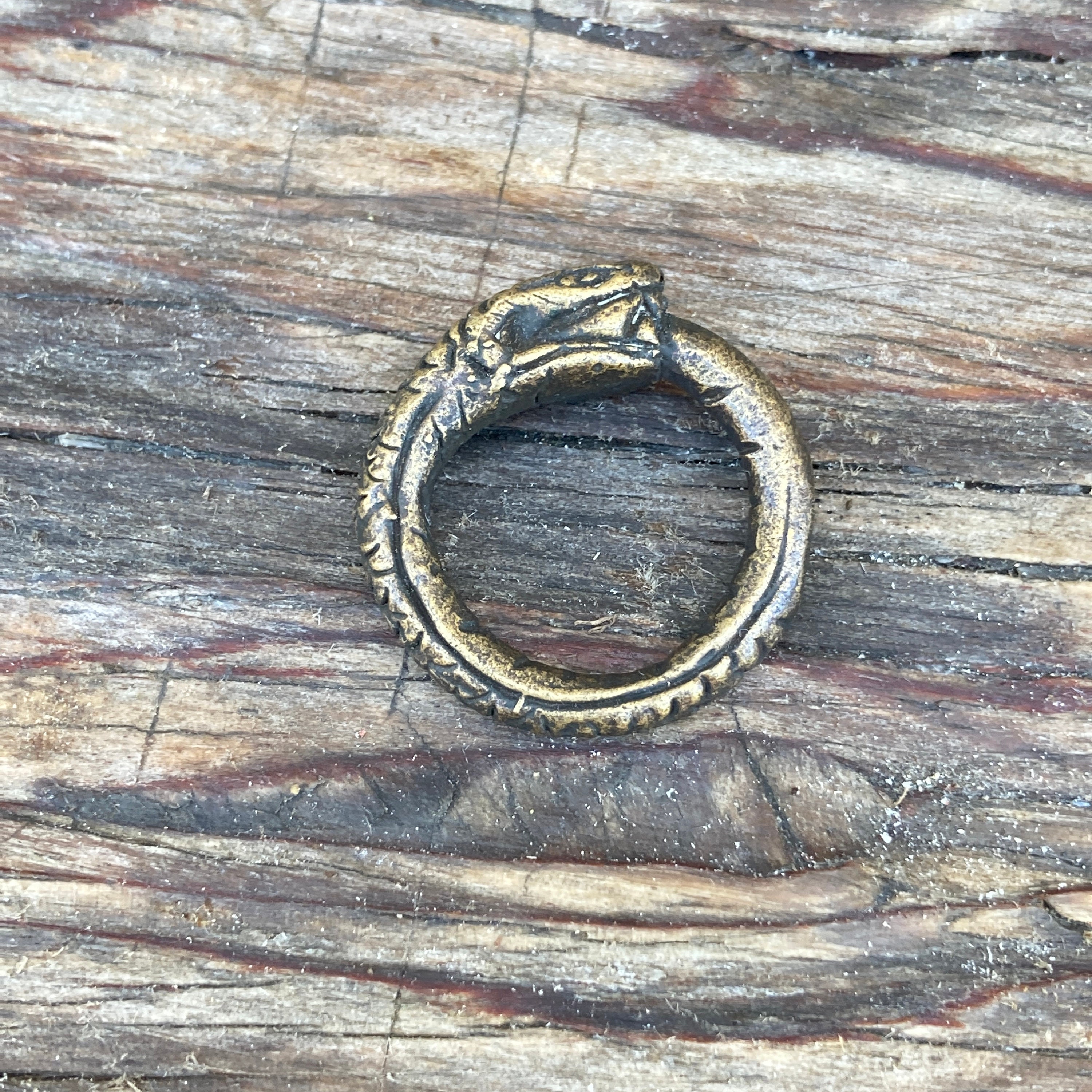 Naga Infinite Snake Amulet Pendant Serpent Figurine - Etsy