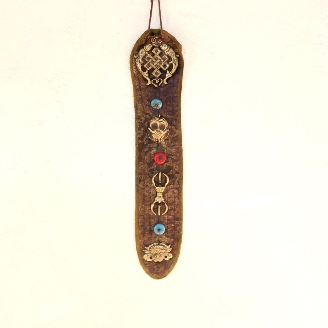 Tibetan Prayer Amulet Wall Hanging Buddhist Home Decor - Etsy