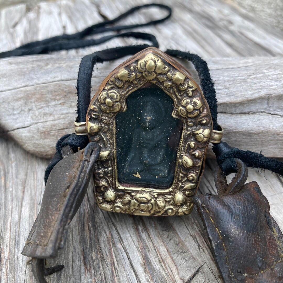 Tibetan Ghau Box Buddha Prayer Container - Etsy