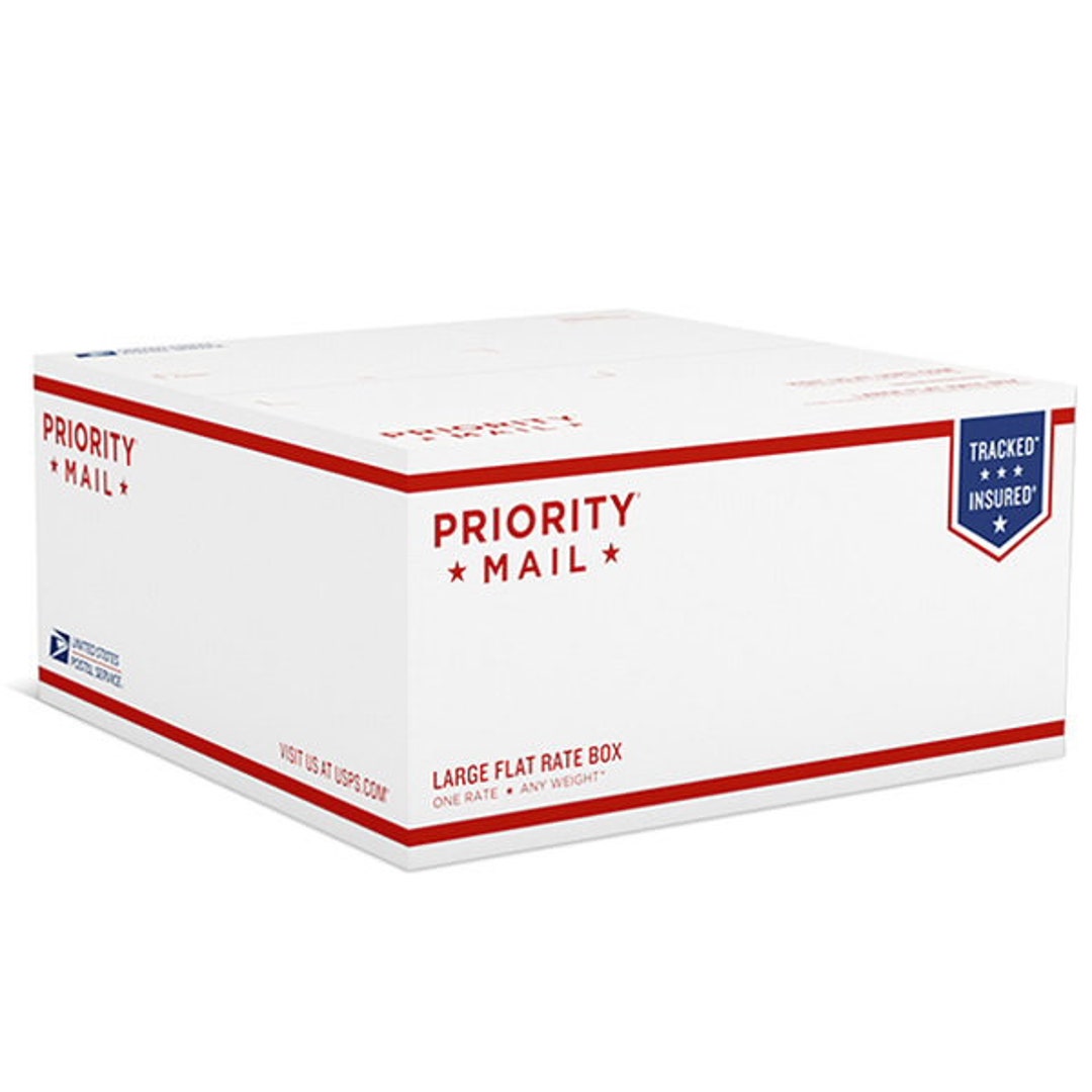 Priority Mail International Large Flat Rate Box - Etsy