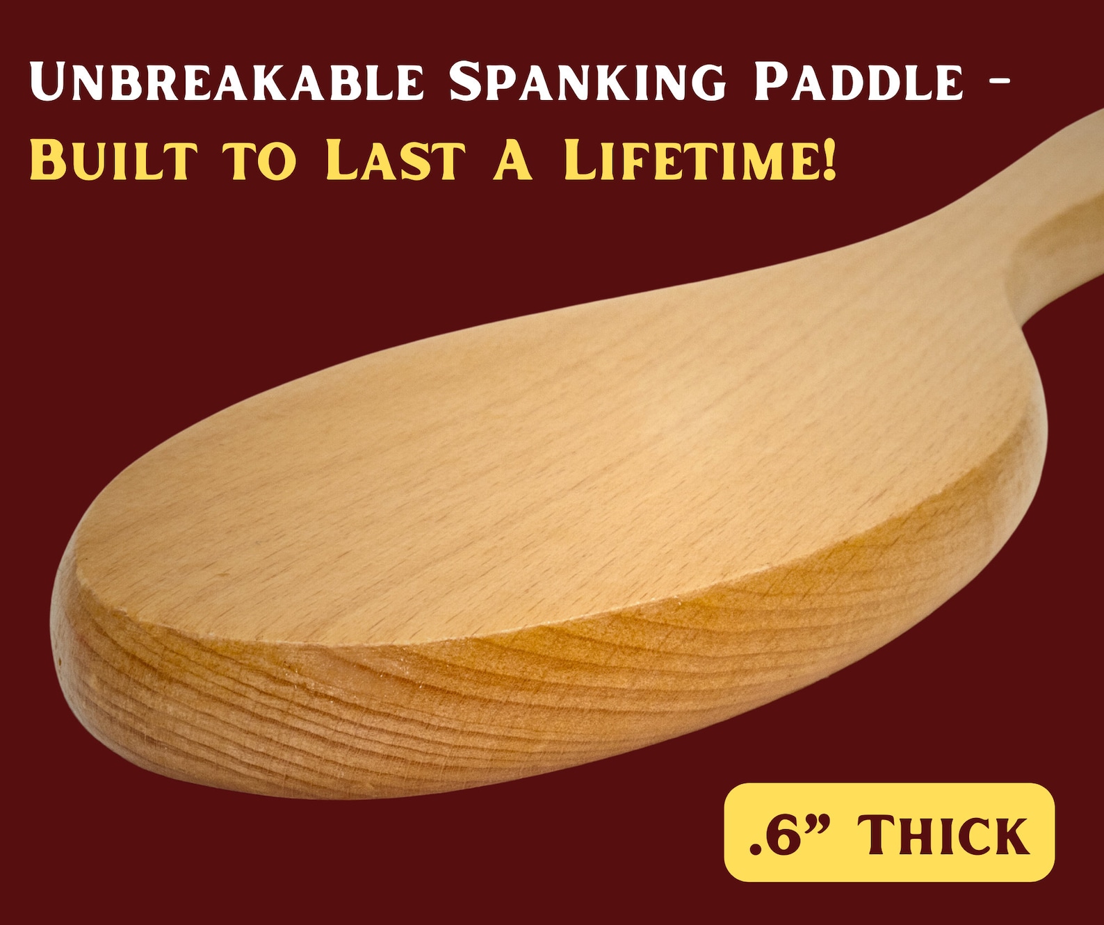 16x 3 Severe Spanking Paddle Made for Spanking, Impact Play, BDSM Bath ...
