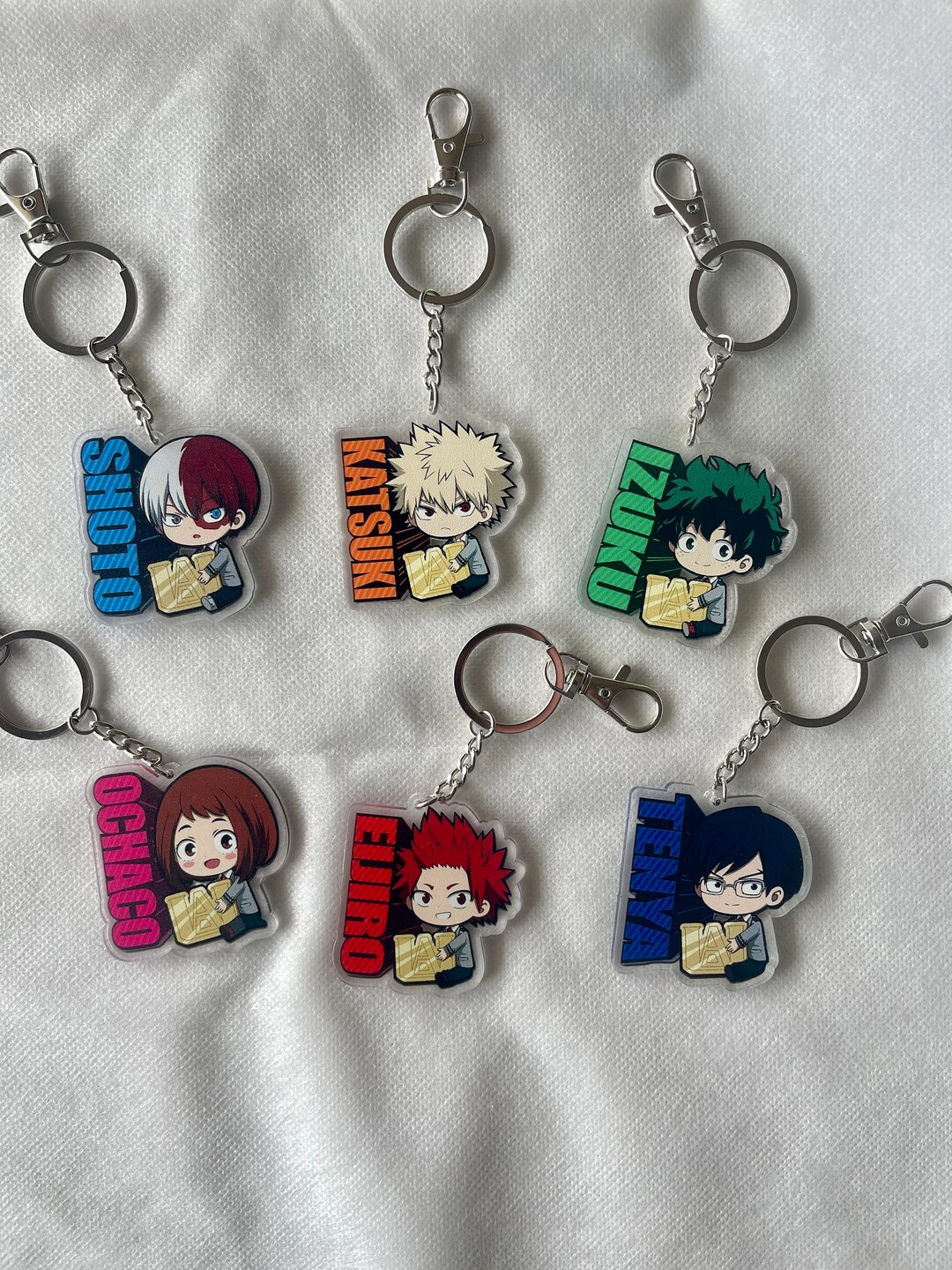 MHA Keychain Buy 2 Get 1 Free - Etsy