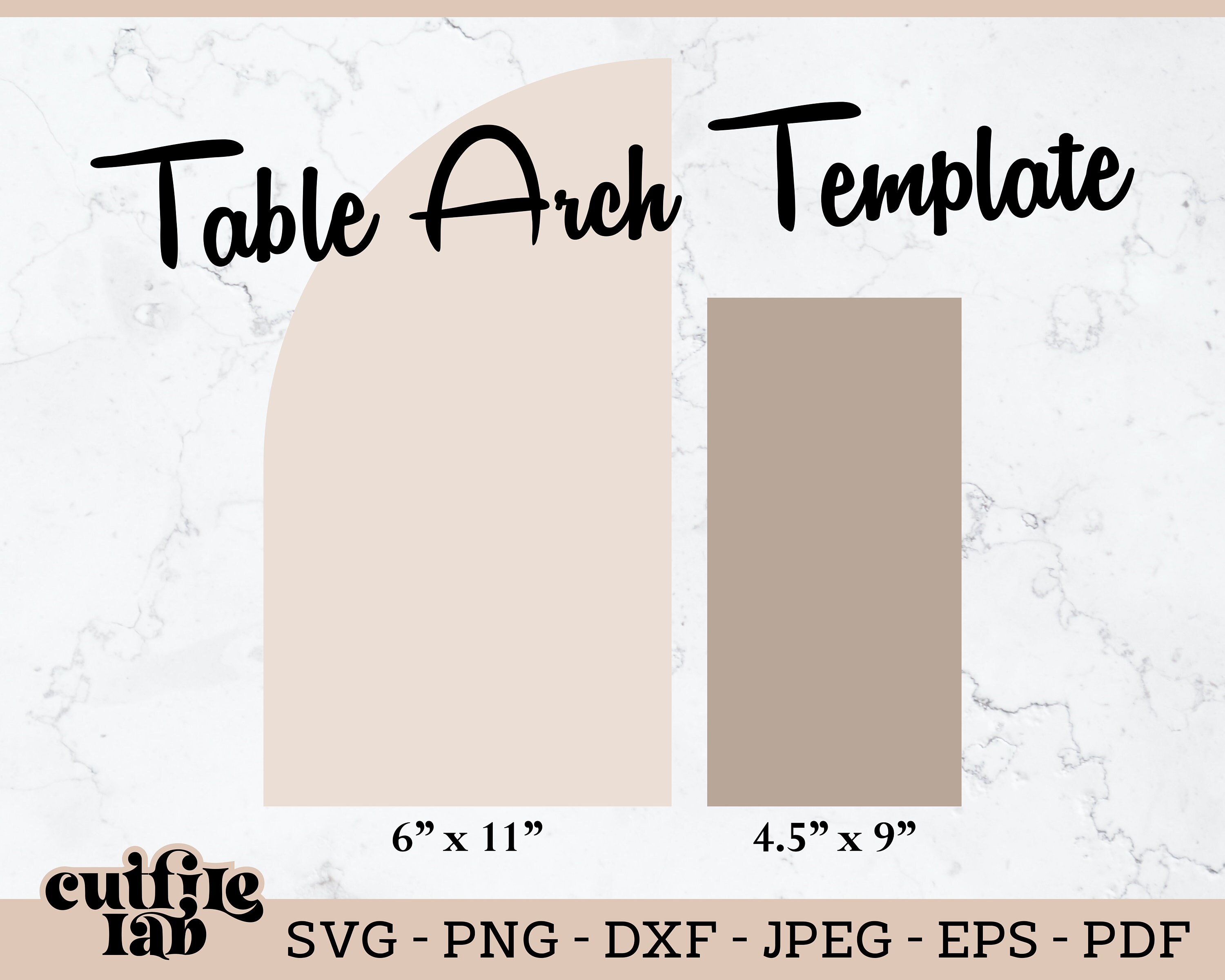 Table Arch Sign SVG | Acrylic Wedding Sign | Printable Wedding Table ...