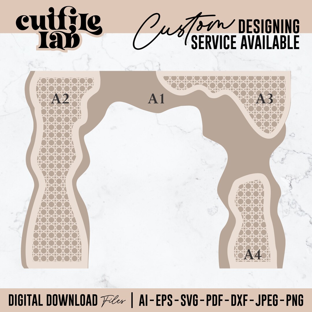 Wedding Backdrop Arch Svg, Birthday or Event Backdrop Arch Svg, Laser ...