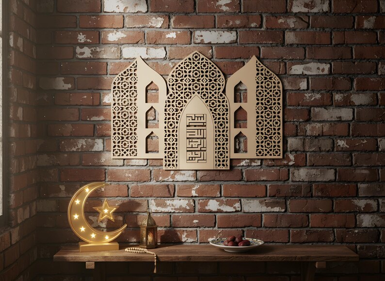 Islamic Arch Calligraphy SVG: Ramadan Decor, Eid Gift (digital Download ...