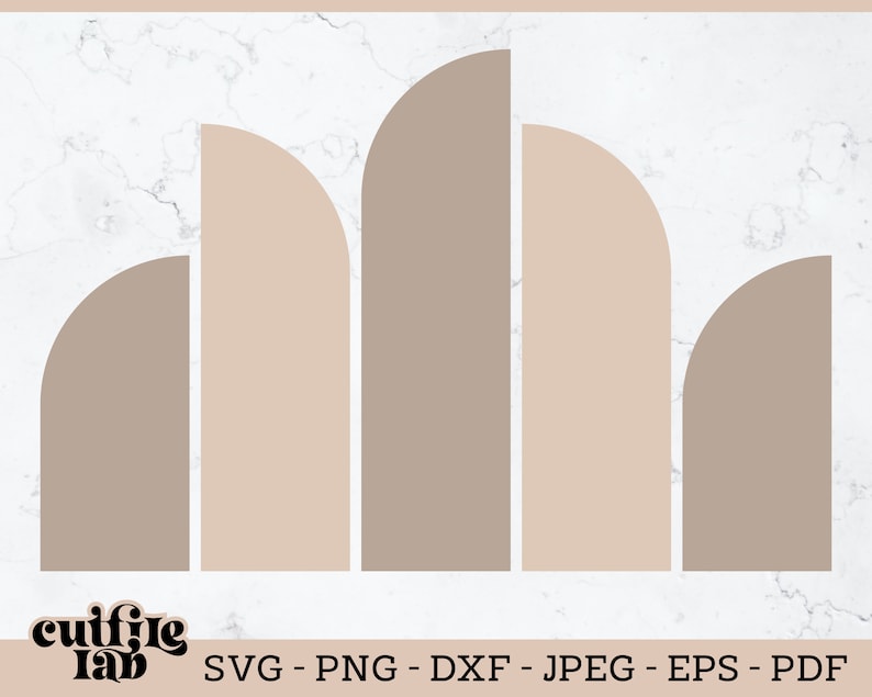 Arch Templates SVG, Half Arch Wedding Backdrop, Arch Shape, Laser Cut ...