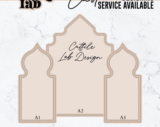 Islamic Pattern Arch SVG, Moon Arch Svg, Moorish Arch Svg,seamless ...