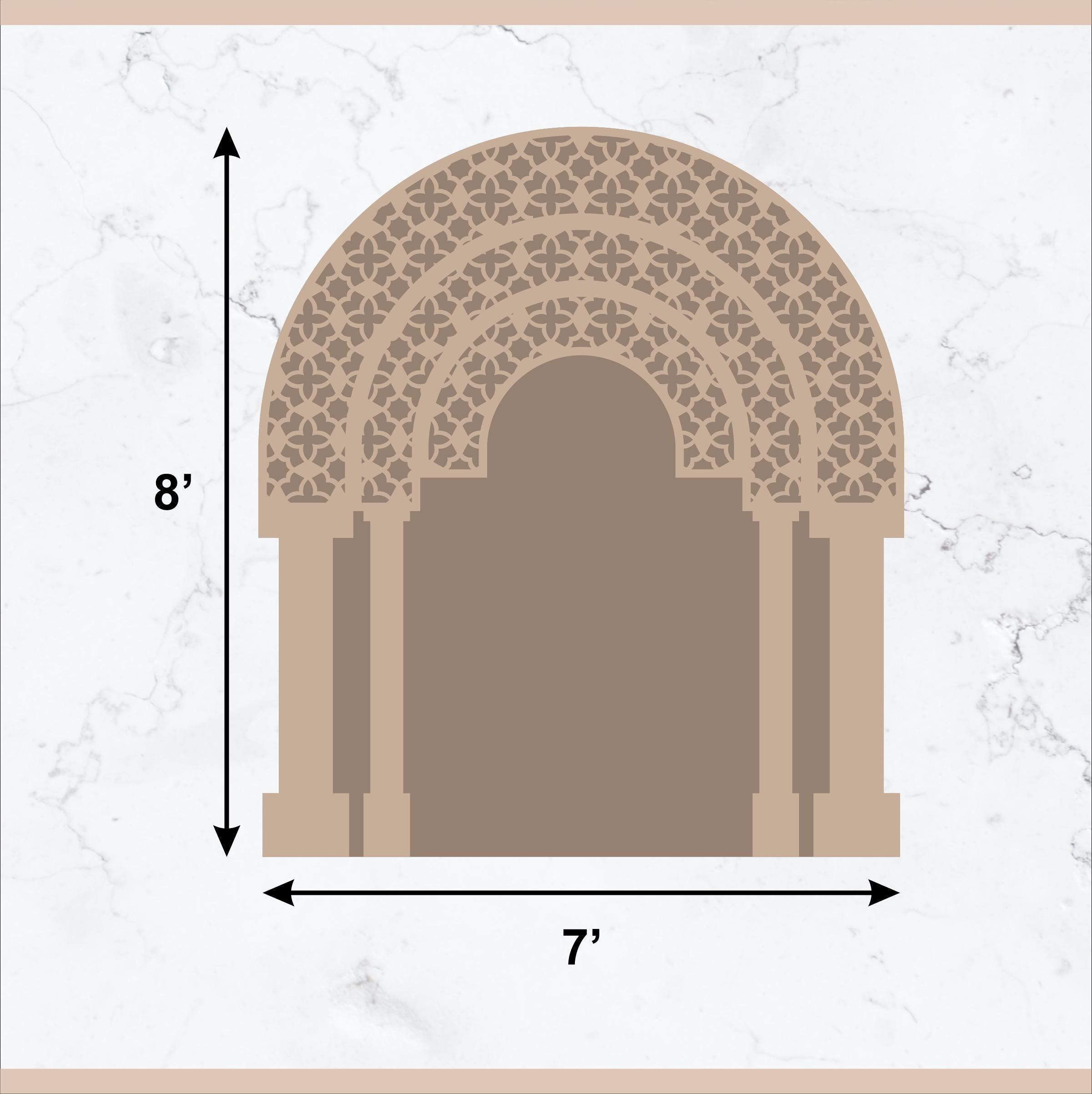 Business QR Arch Svg, Table Arch Sign Svg, Acrylic Wedding Sign, Arch ...