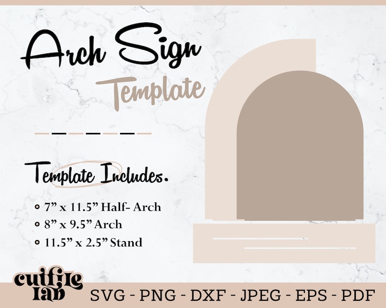 Arch Sign Svg Full Arch Sign SVG Wedding Template Svg - Etsy Australia