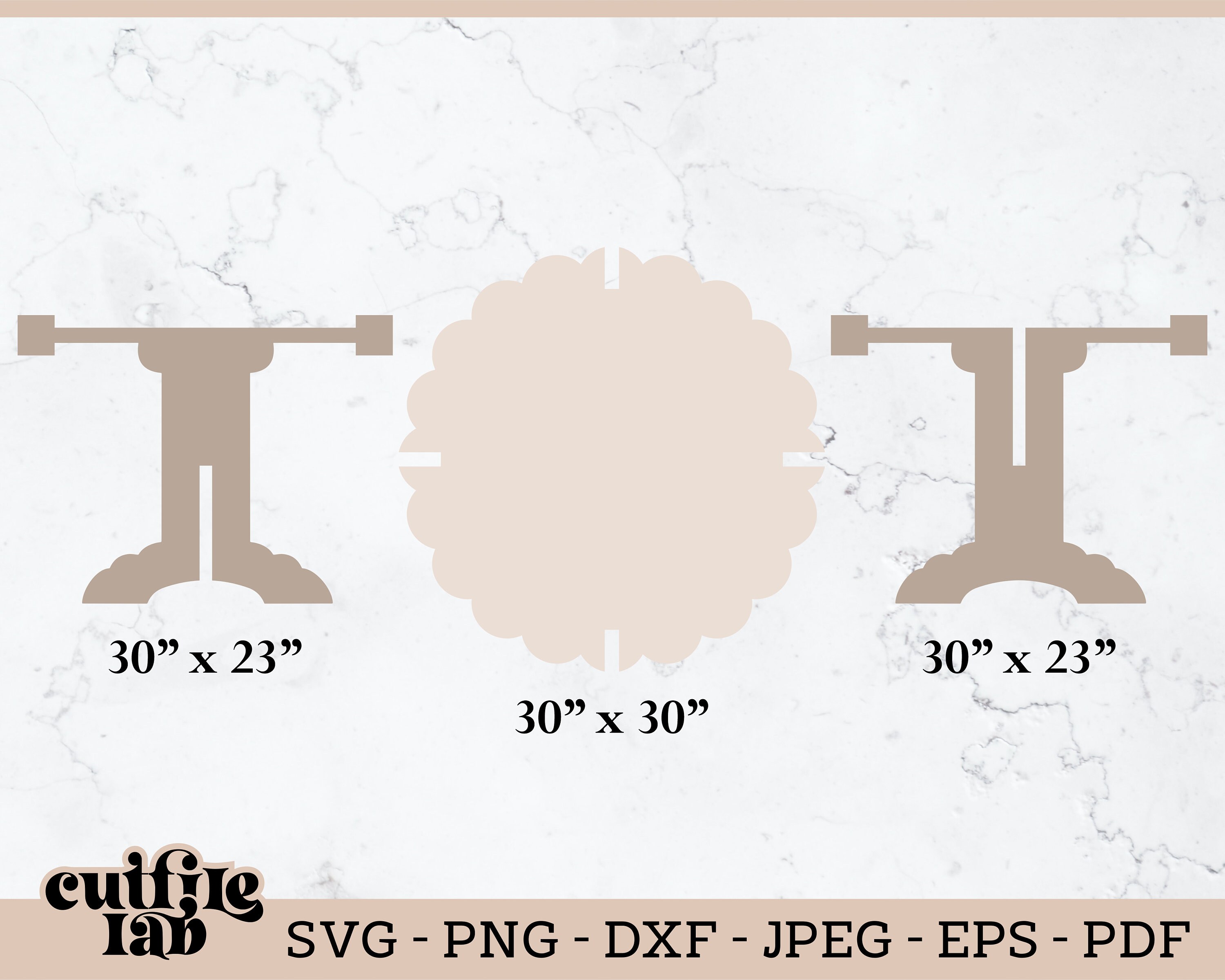 Folding Table Template Folding Scout Table Template DIY - Etsy