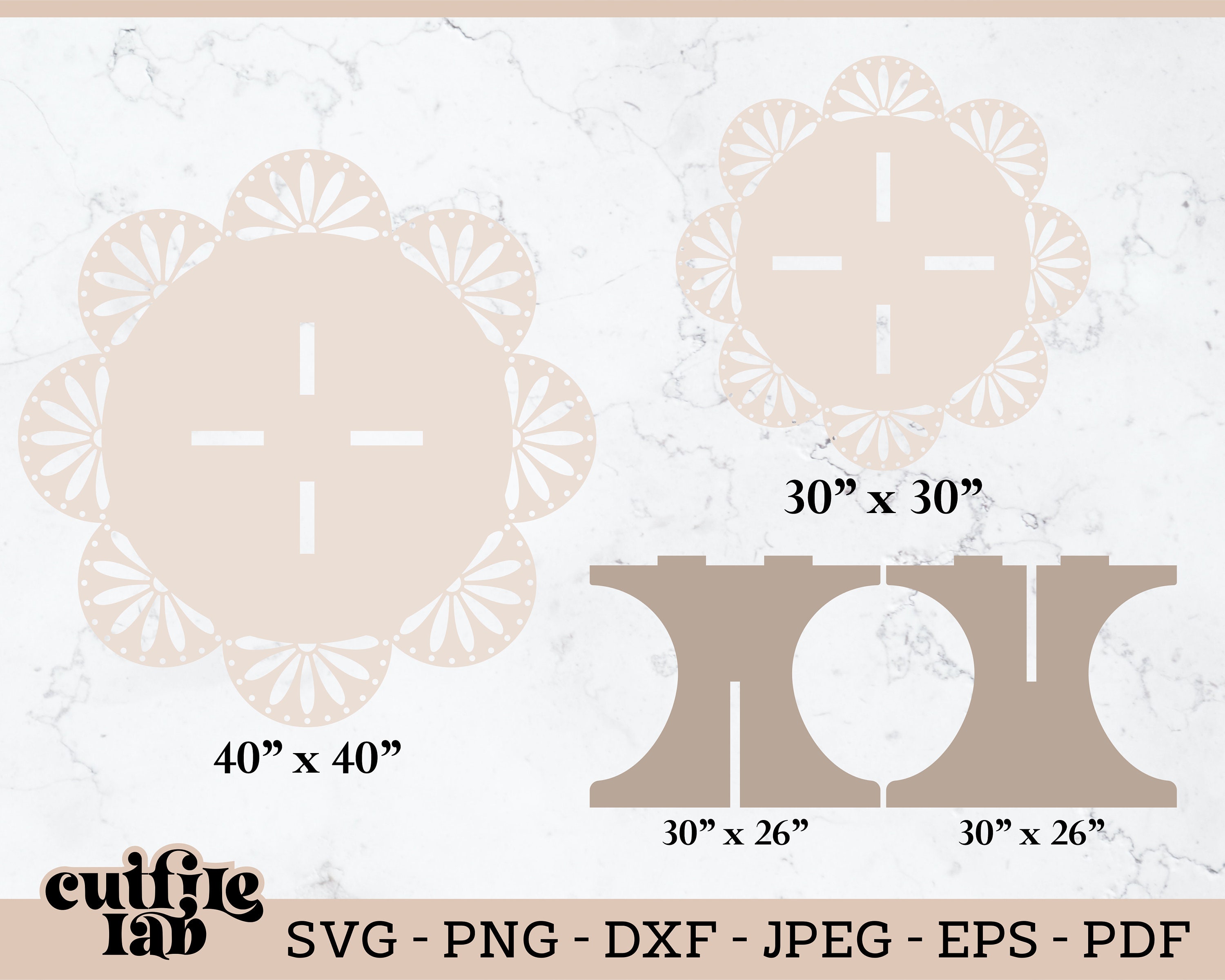 Table Template Folding Scout Table Template DIY Table - Etsy