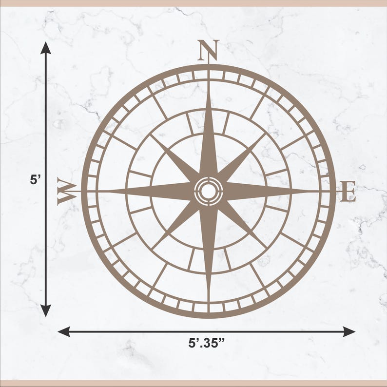 Compass Backdrop Arch SVG | Wedding Template (digital Download) - Etsy