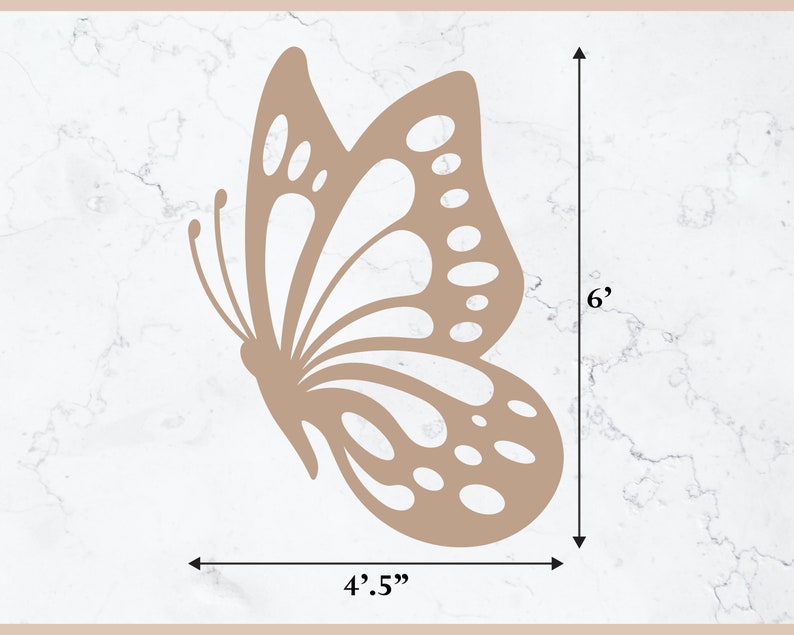 Butterfly Laser Cut File, Event Décor, Wedding Décor, Laser Cut File ...