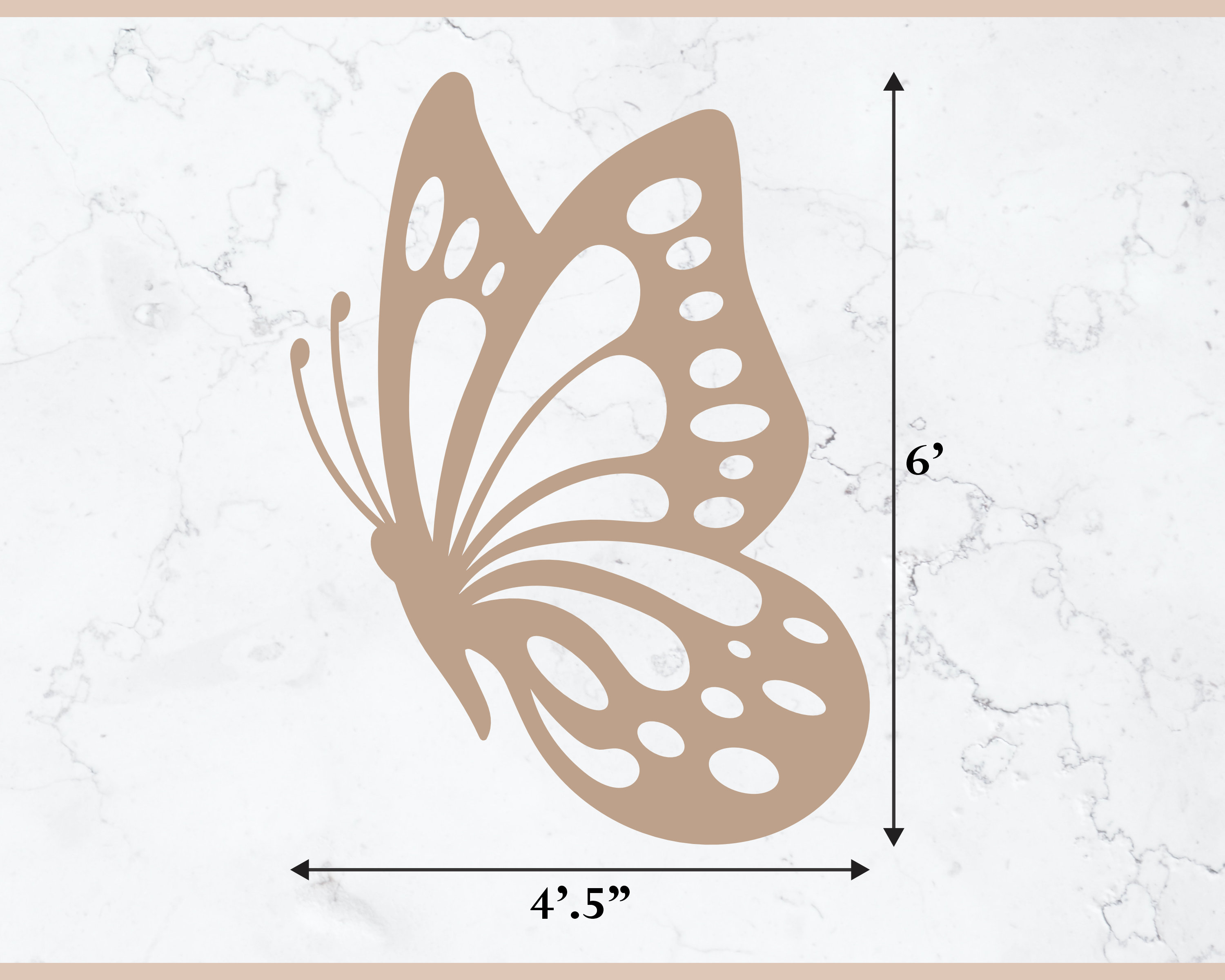 Butterfly Laser Cut File, Event Décor, Wedding Décor, Laser Cut File ...