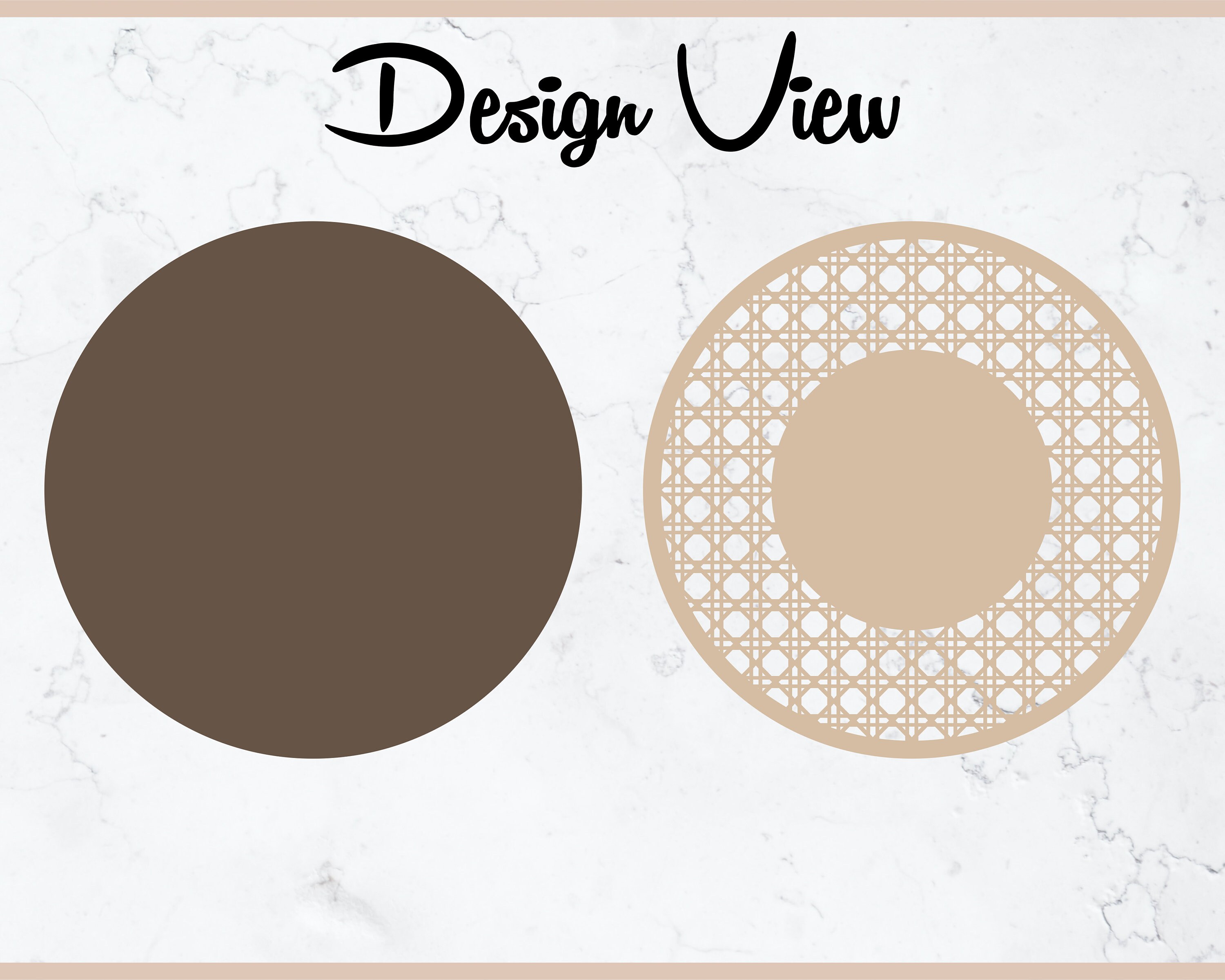 Rattan Cane SVG, Rattan Cane Arch Sign Backer, Cane Sign Backer Bundle ...