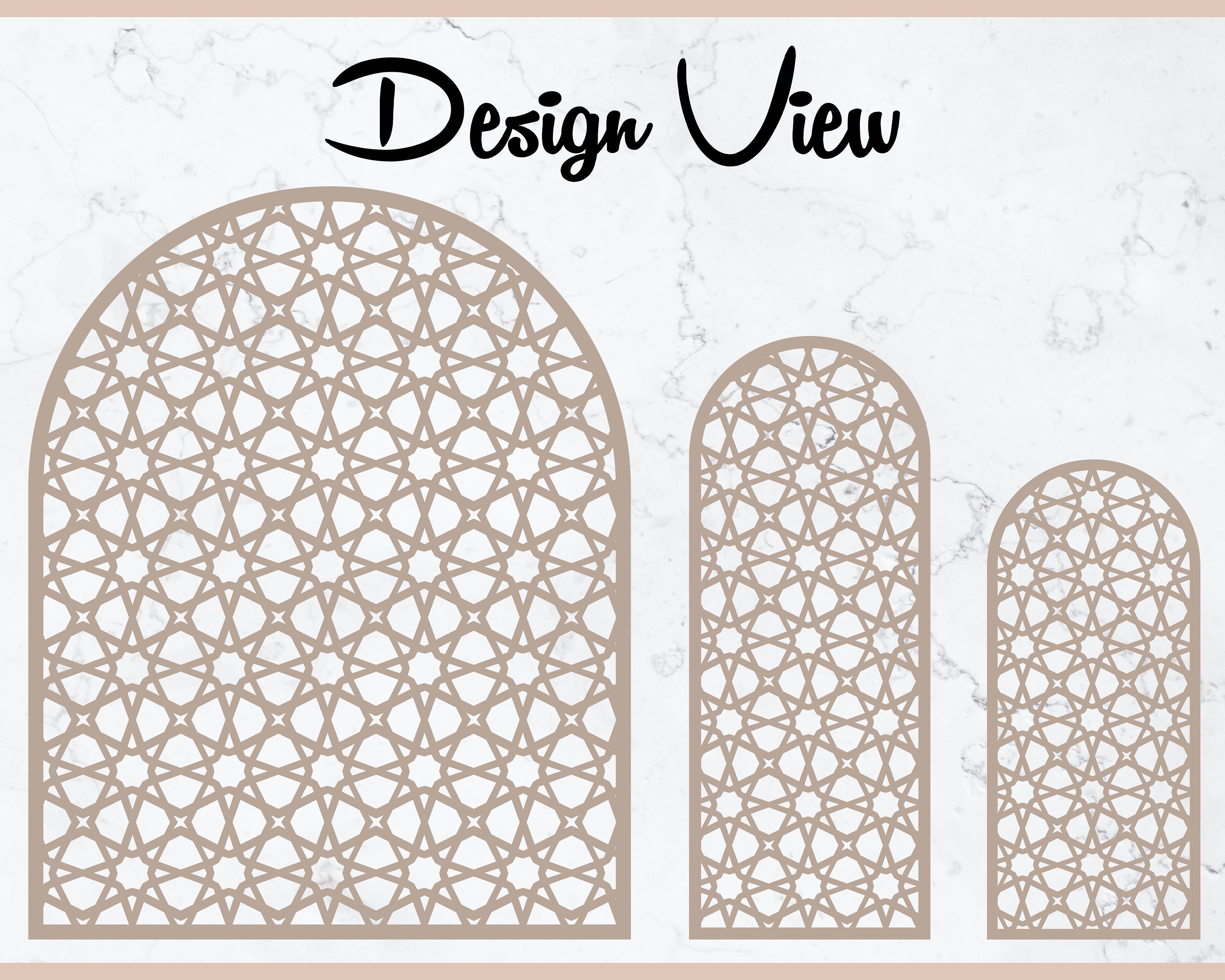 Arch Template SVG, Wedding Invitation, Laser Cut File (instant Download ...