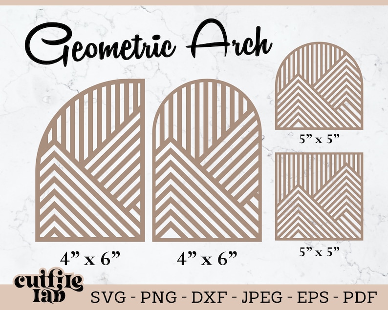 Geometric Table Arch Template Svg, Birthday Arch, Event Arch, Wedding ...