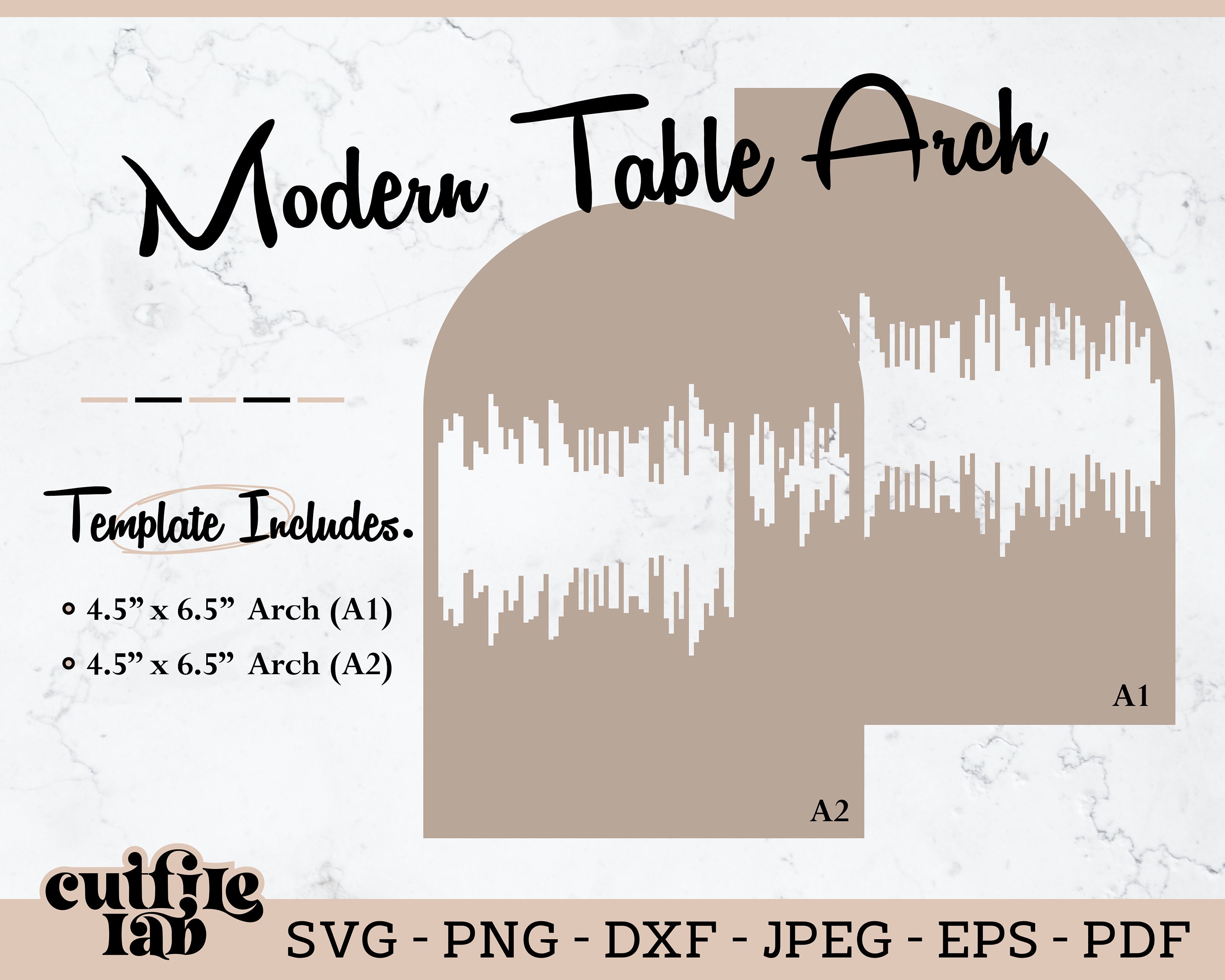 Modern Table Arch Template Svg, Birthday Arch, Event Arch, Wedding Arch ...