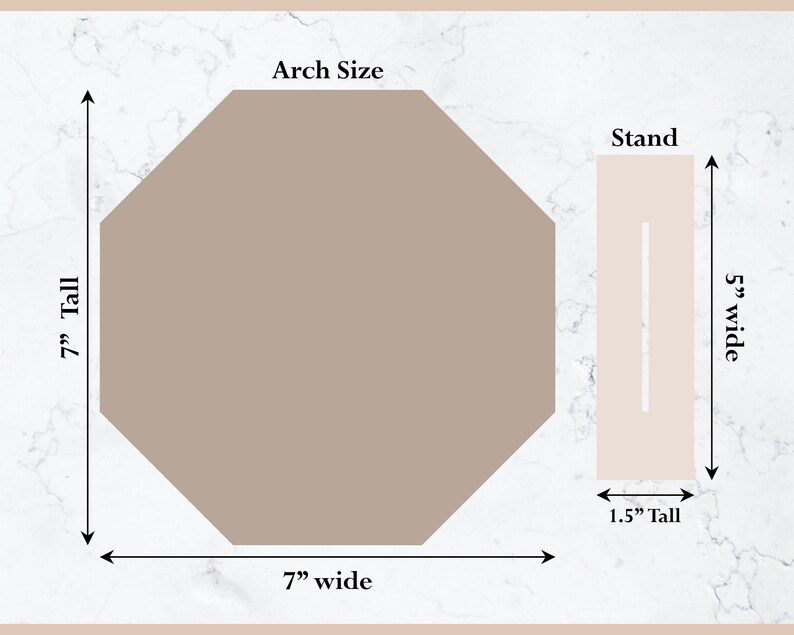 Octagon Sign Template Multi QR Code Business Social Media Sign Salon ...