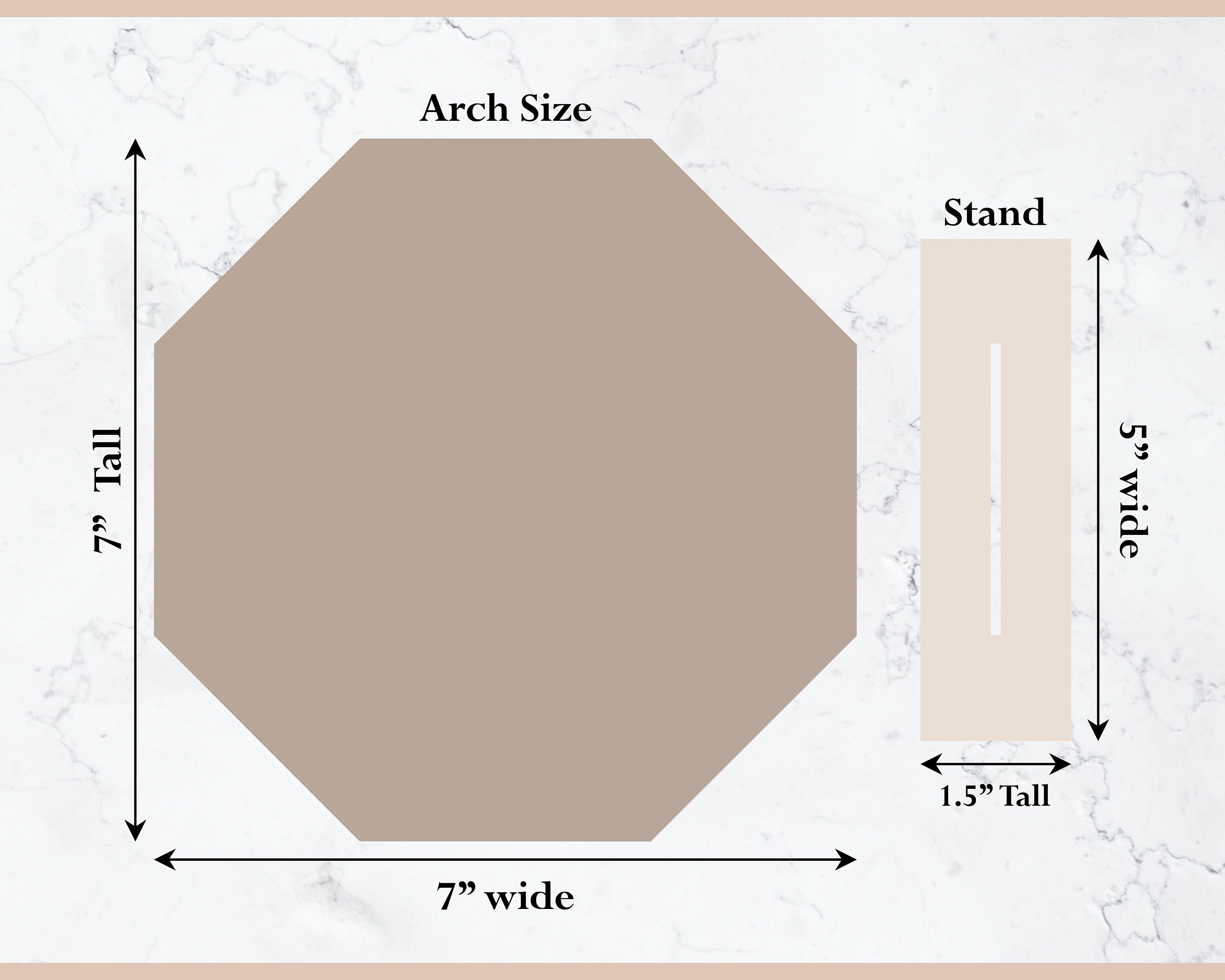 Octagon Sign Template Multi QR Code Business Social Media Sign Salon ...