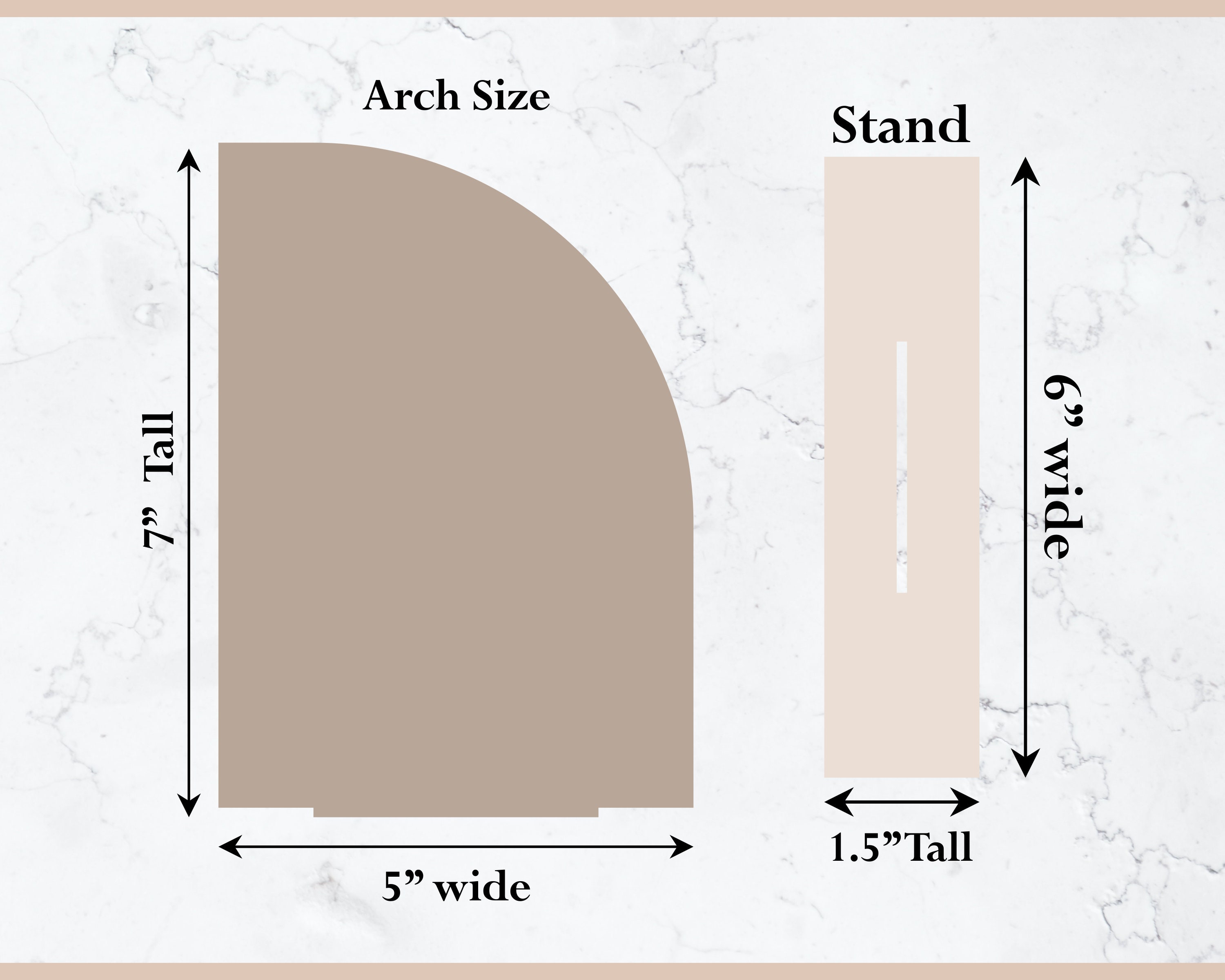 Arch Table Sign SVG Template | Wedding, Salon (digital File) - Etsy