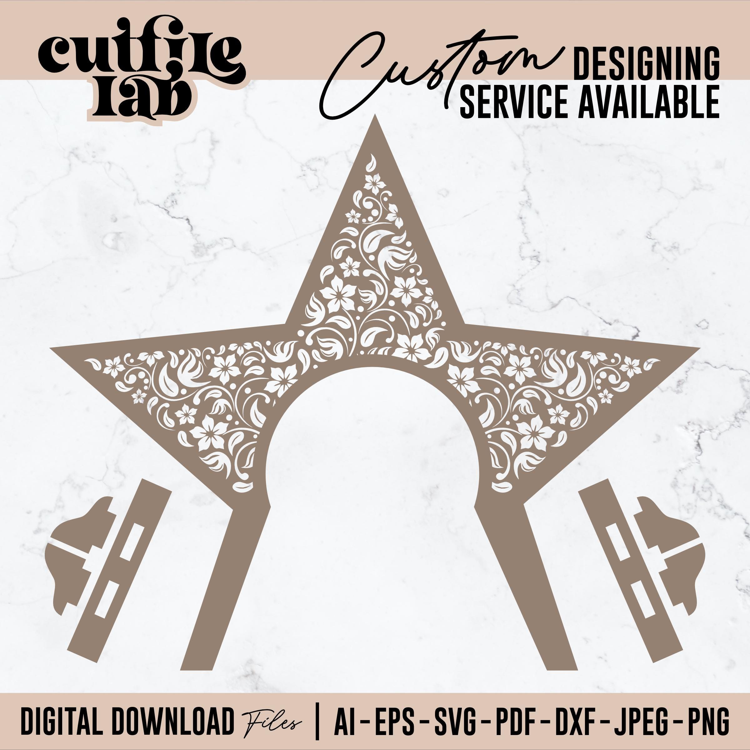 Unique Star Backdrop Arch Svg | Wedding Backdrop Svg | Backdrop ...