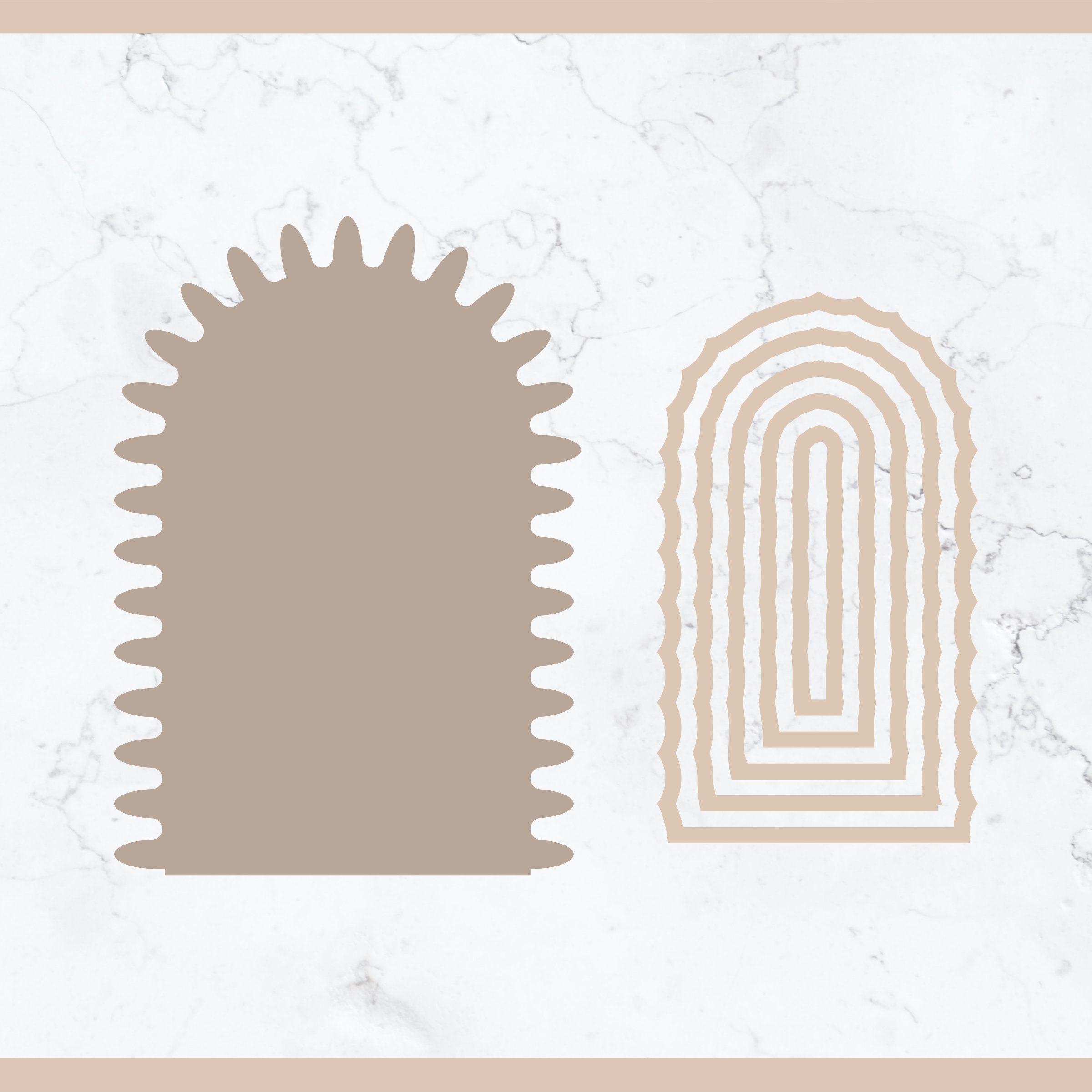 Carved Arch Template SVG, Arch Design, Wedding Invitation, Arch Shape ...