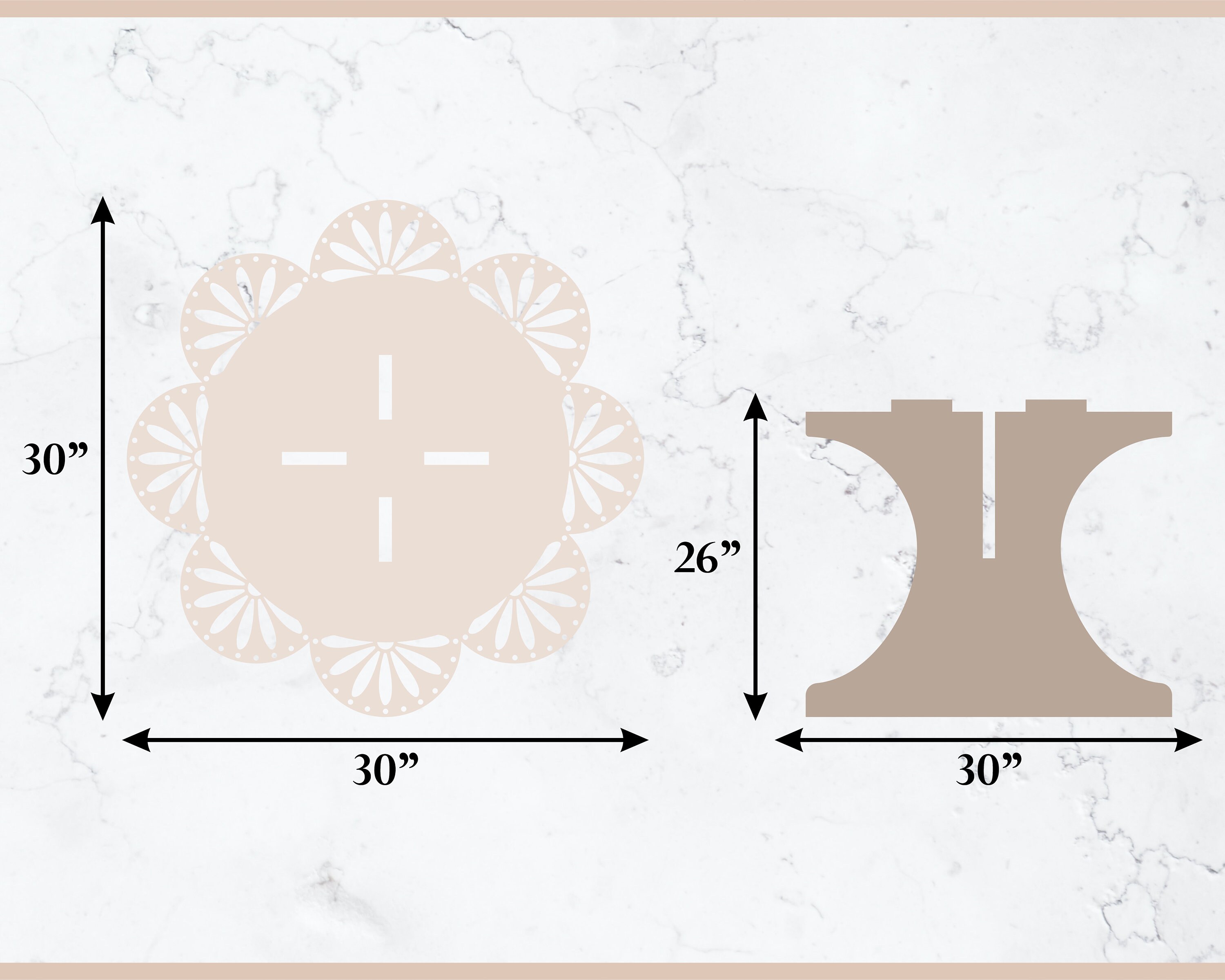 Table Template Folding Scout Table Template DIY Table - Etsy