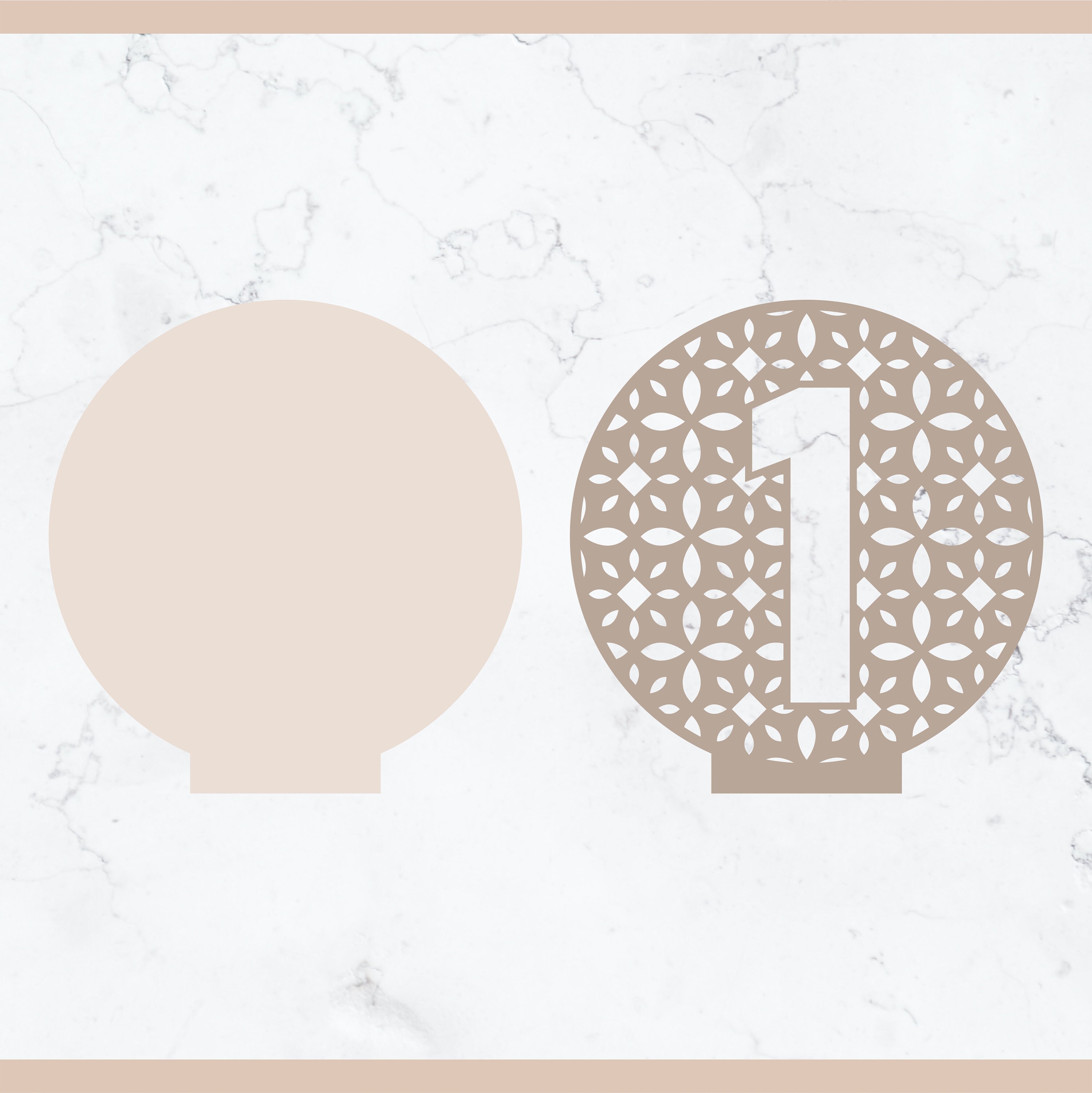 Floral Table Numbers Svg, Wedding Svg, Table Numbers, Wedding Table ...