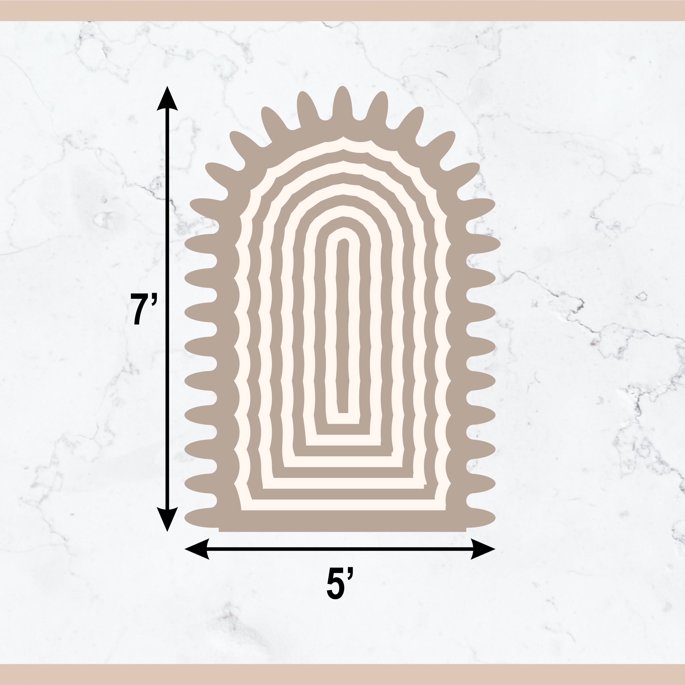 Carved Arch Template SVG, Arch Design, Wedding Invitation, Arch Shape ...