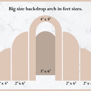 5 Piece Wedding Arch Backdrop, Arch Template Svg Designs, Arch Svg Cut ...